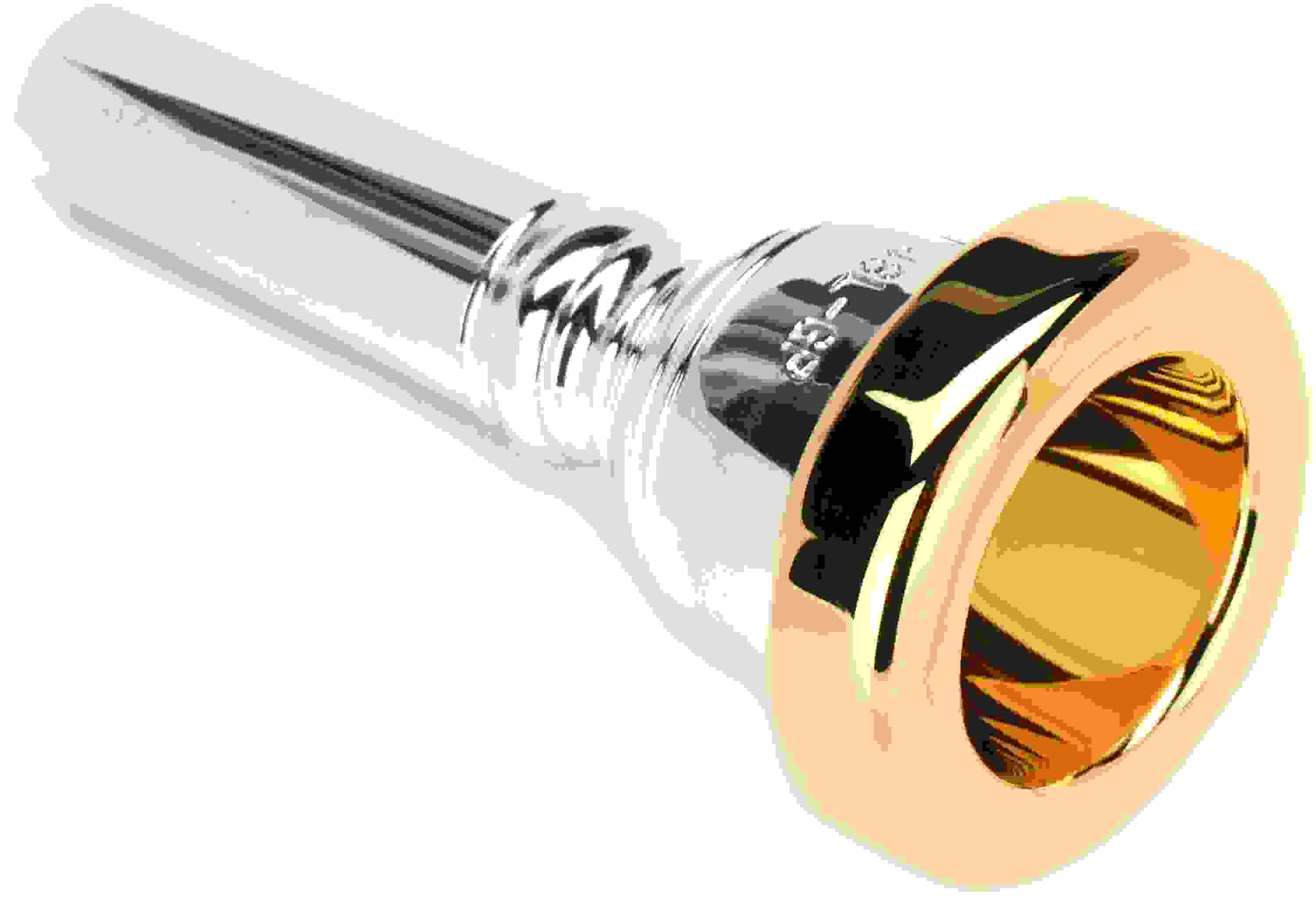 Yamaha Large Shank Trombone Mouthpiece - 48 with Gold-plated Rim and ...