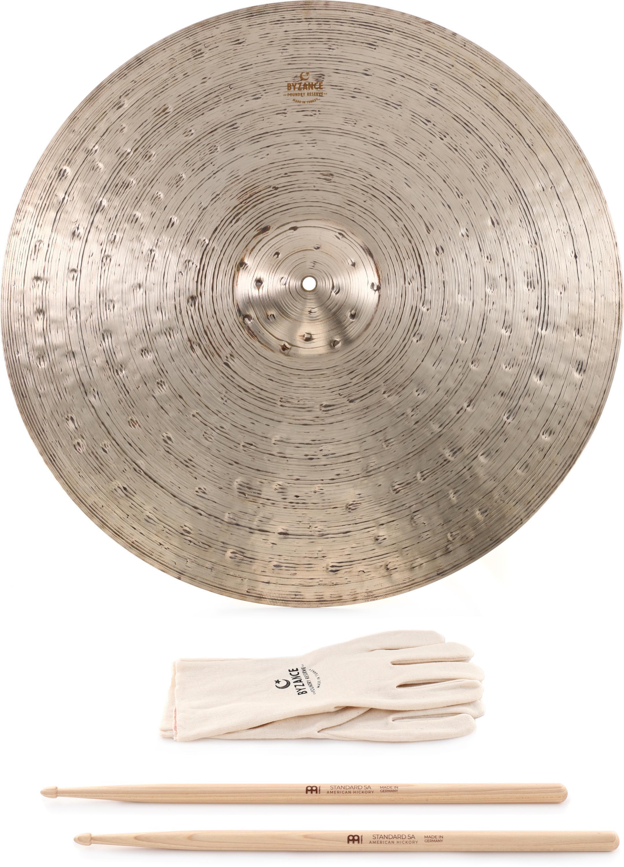 Meinl Cymbals Byzance Foundry Reserve Ride Cymbal - 24 inches | Sweetwater
