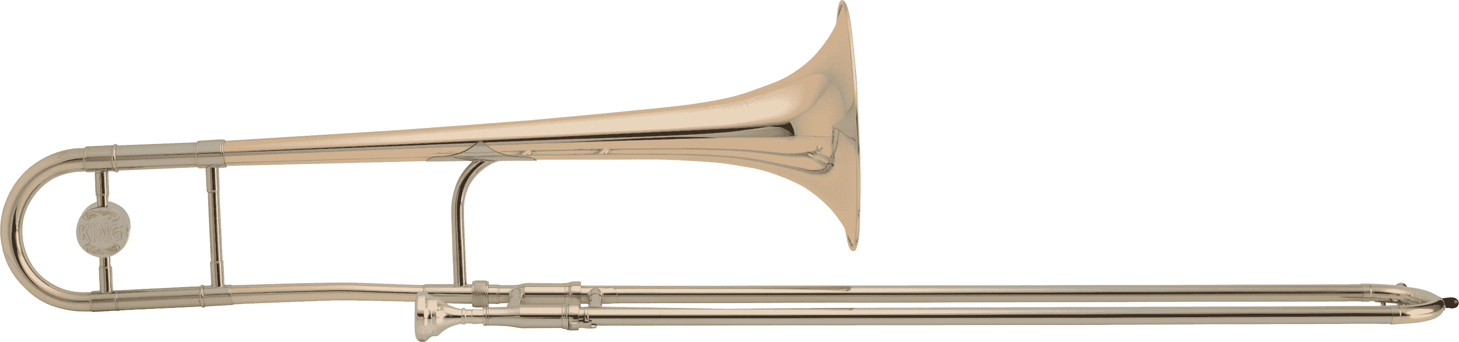 King 3BLG Legend Professional Trombone - Lightweight Slide - Gold Brass ...