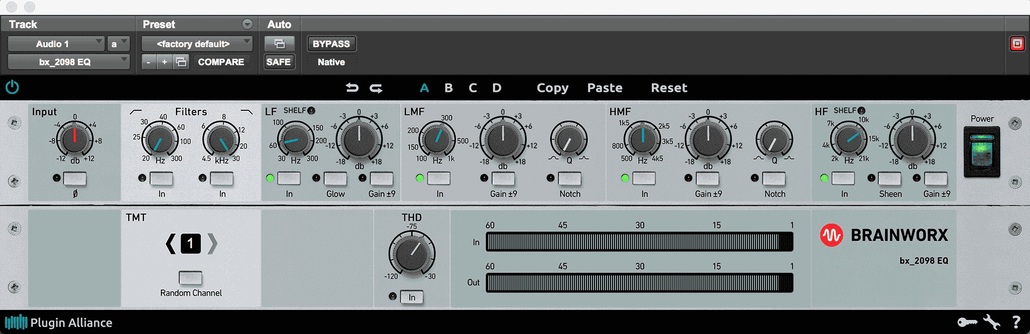 Brainworx bx_2098 EQ Plug-in | Sweetwater