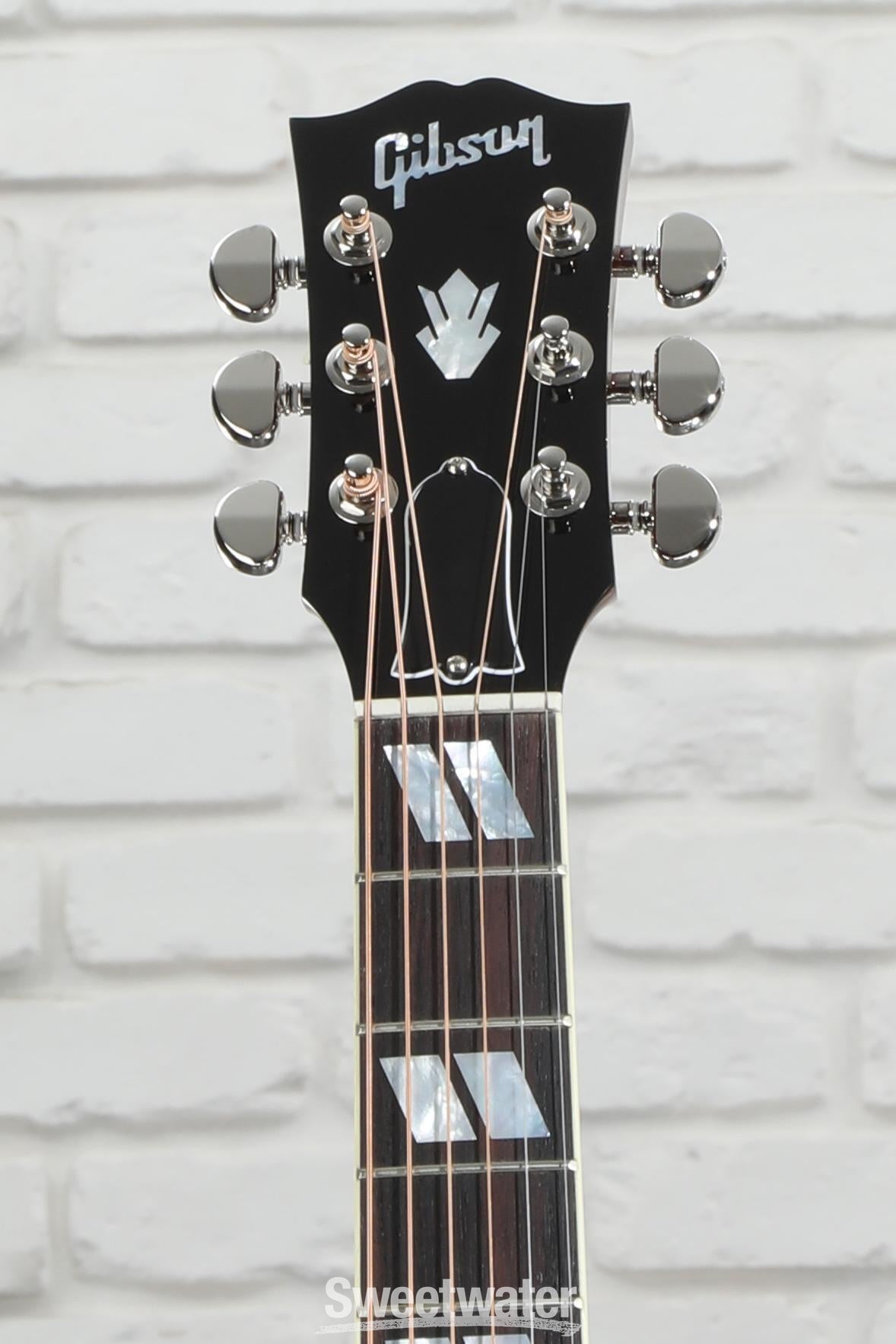 Gibson Acoustic Hummingbird Standard Acoustic-electric Guitar - Wine ...