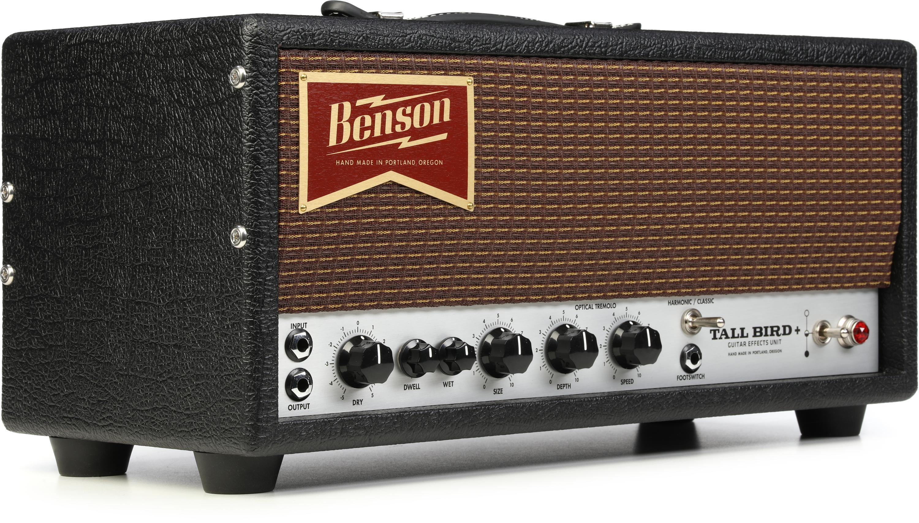 Benson Amps Tall Bird Plus Tube Spring Reverb and Tremolo Unit | Sweetwater