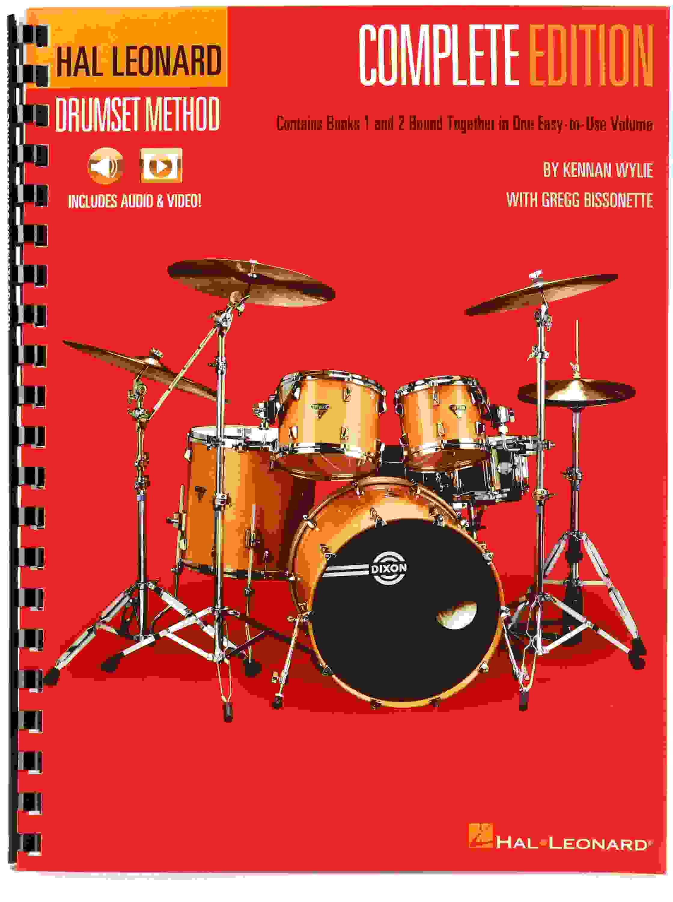 Hal Leonard Drumset Method Complete Edition with Online Video and Audio | Sweetwater