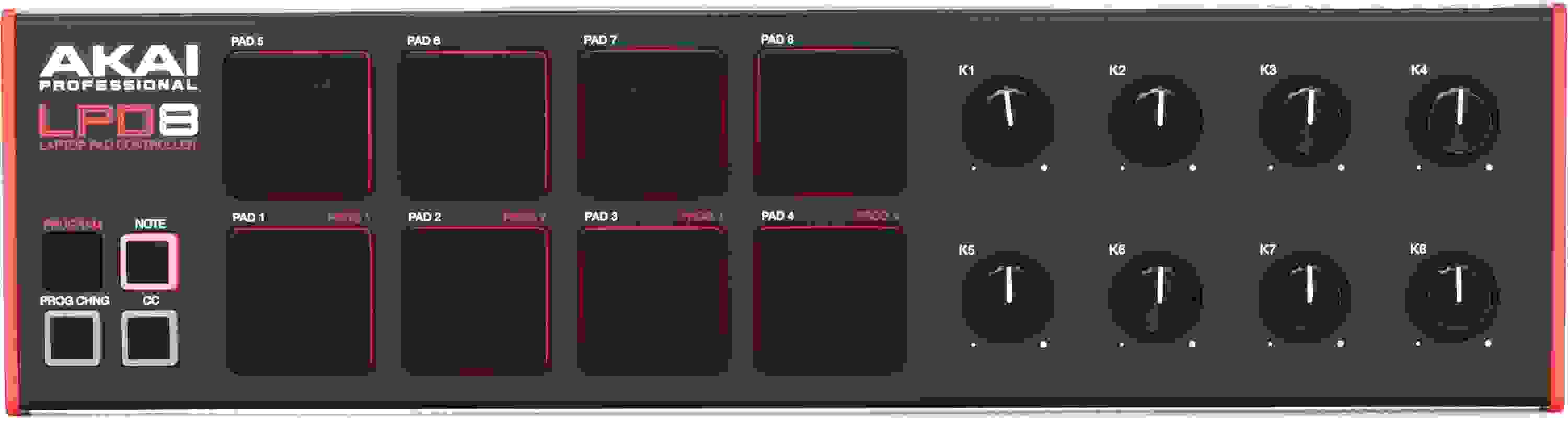 Akai Professional LPD8 mk2 Mini 8-pad USB Controller | Sweetwater