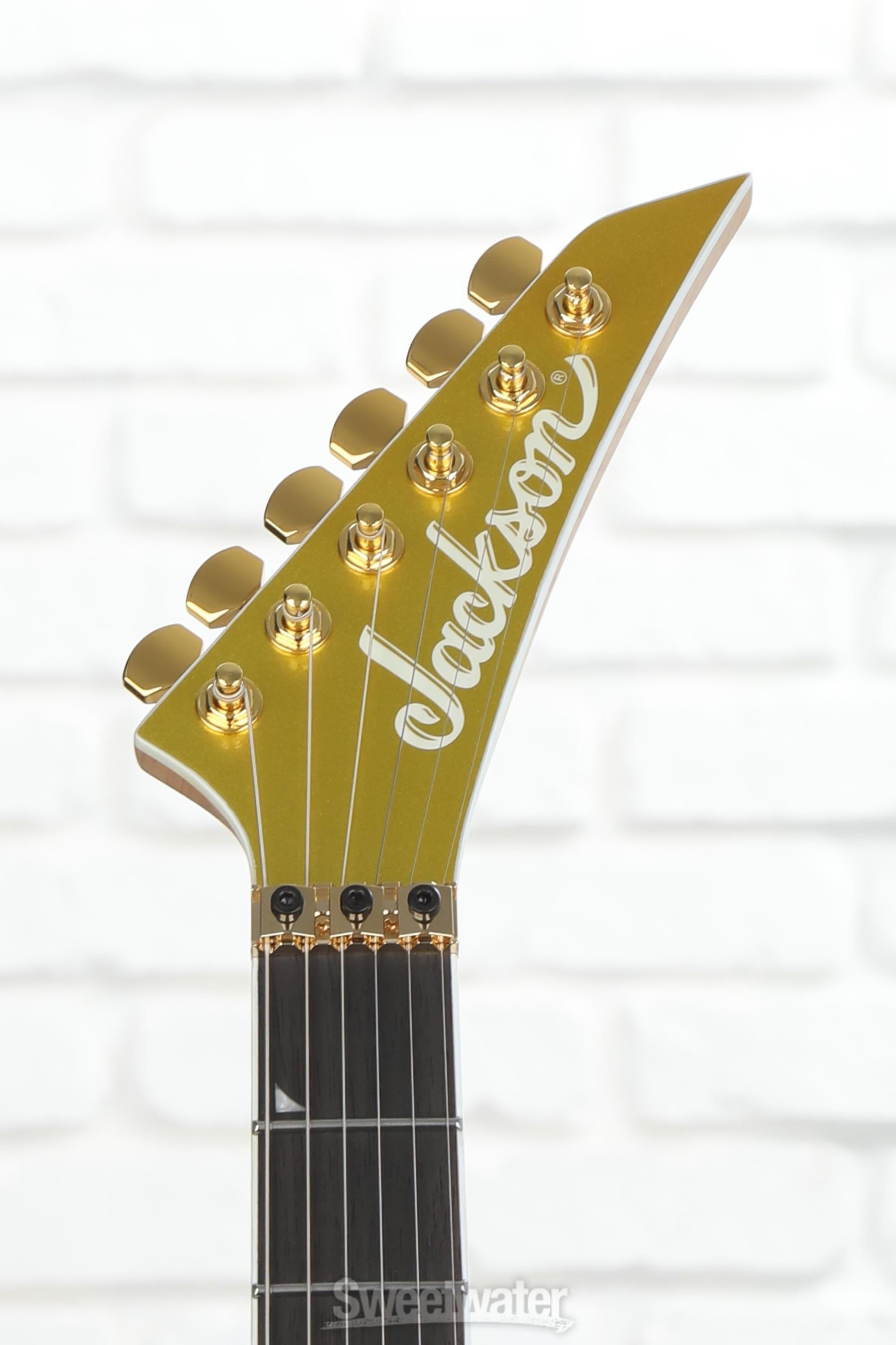 Jackson Pro Plus Series Soloist SLA3 Electric Guitar - Gold Bullion ...