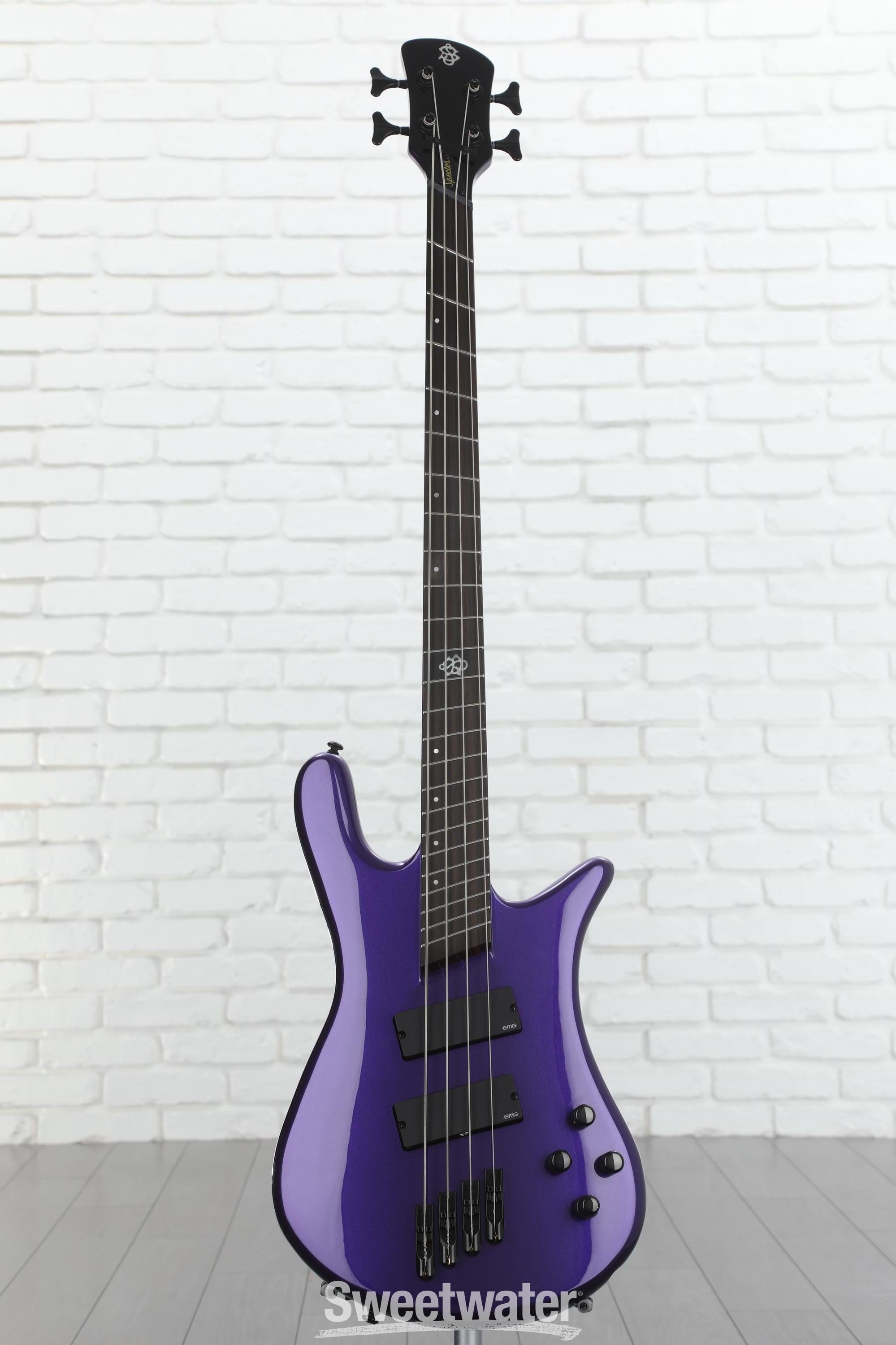 Spector Ns Dimension High Performance 4 Multi Scale Bass Guitar Plum