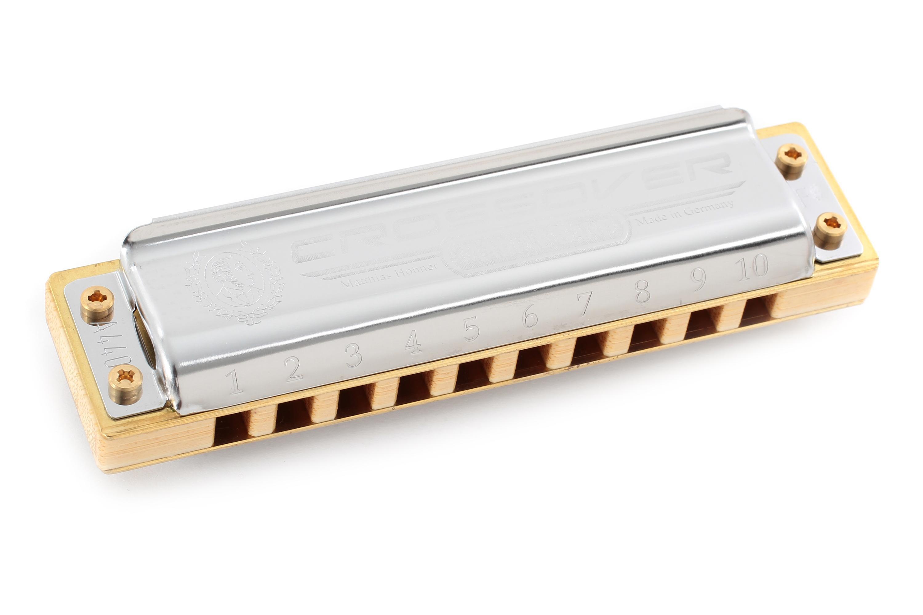 Hohner Marine Band Crossover Harmonica - Key of F Sharp | Sweetwater