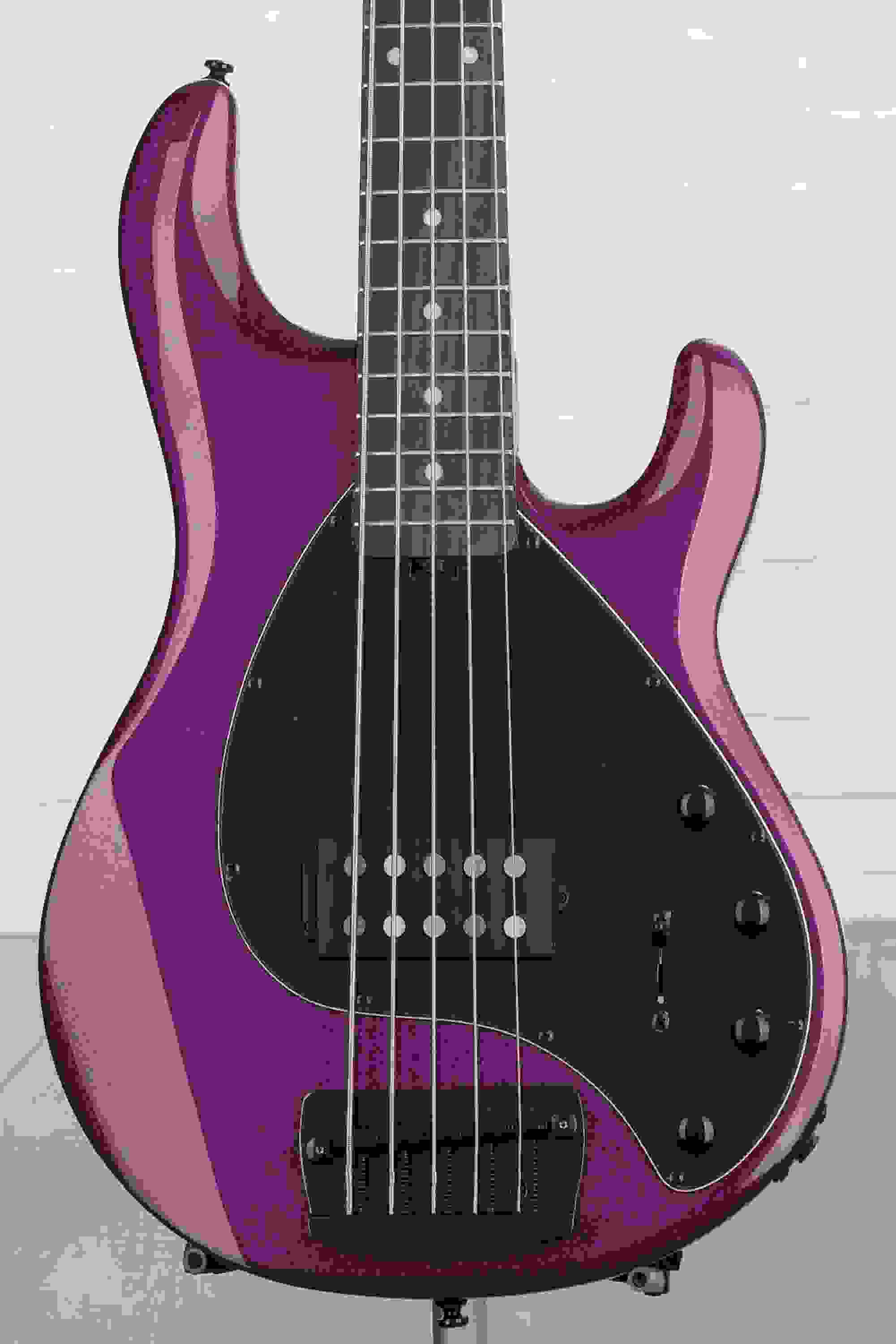Sterling By Music Man StingRay RAY35 5-string Bass Guitar - Purple ...