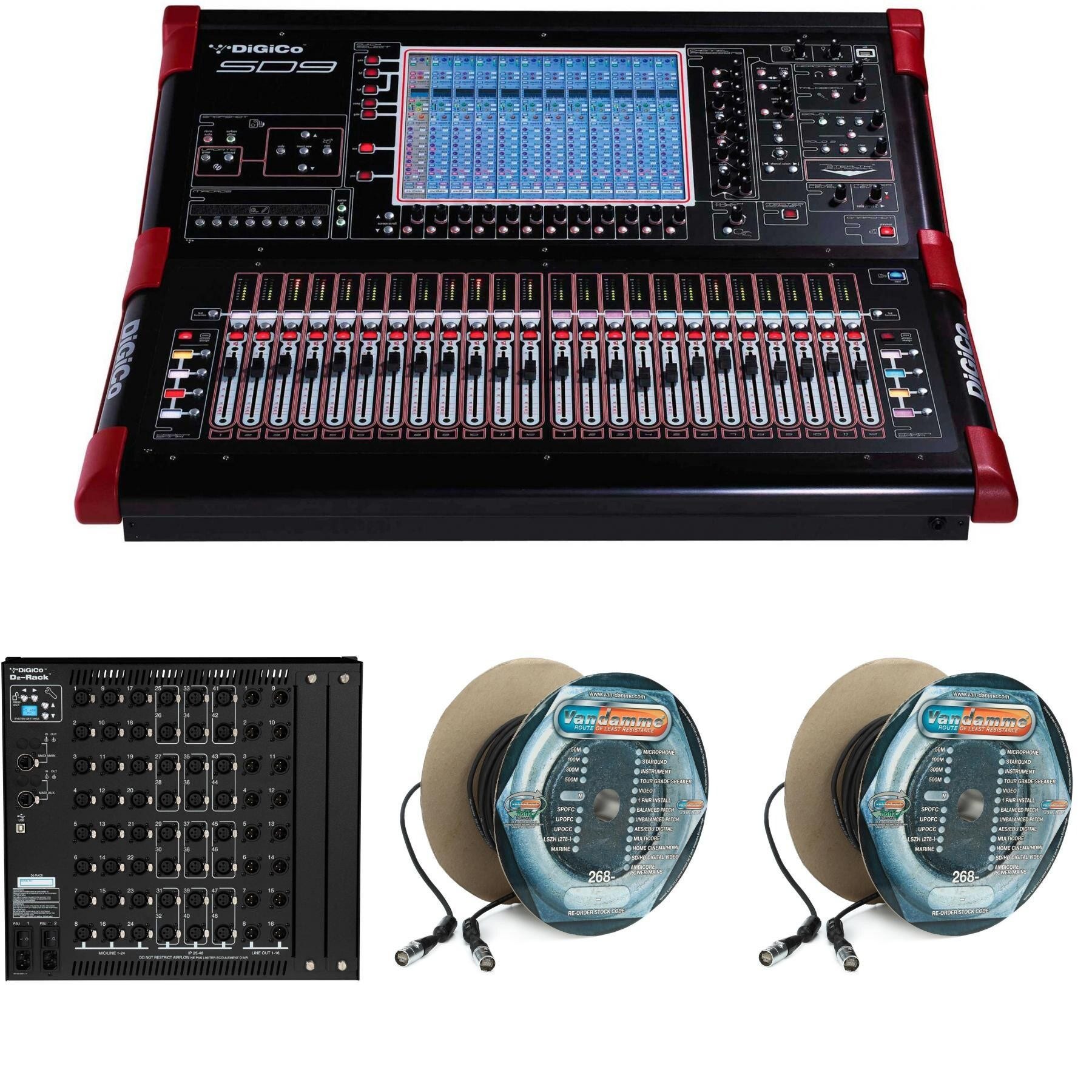 DiGiCo SD9 D2 RACK PACK Install Package - MADI Only | Sweetwater