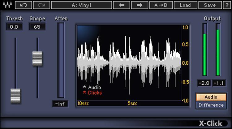 Waves X-Click Noise Reduction Plug-in | Sweetwater