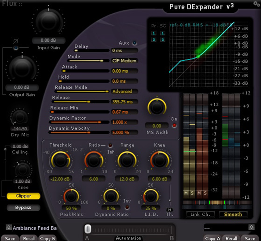Flux Pure DExpander V3 Plug-in | Sweetwater
