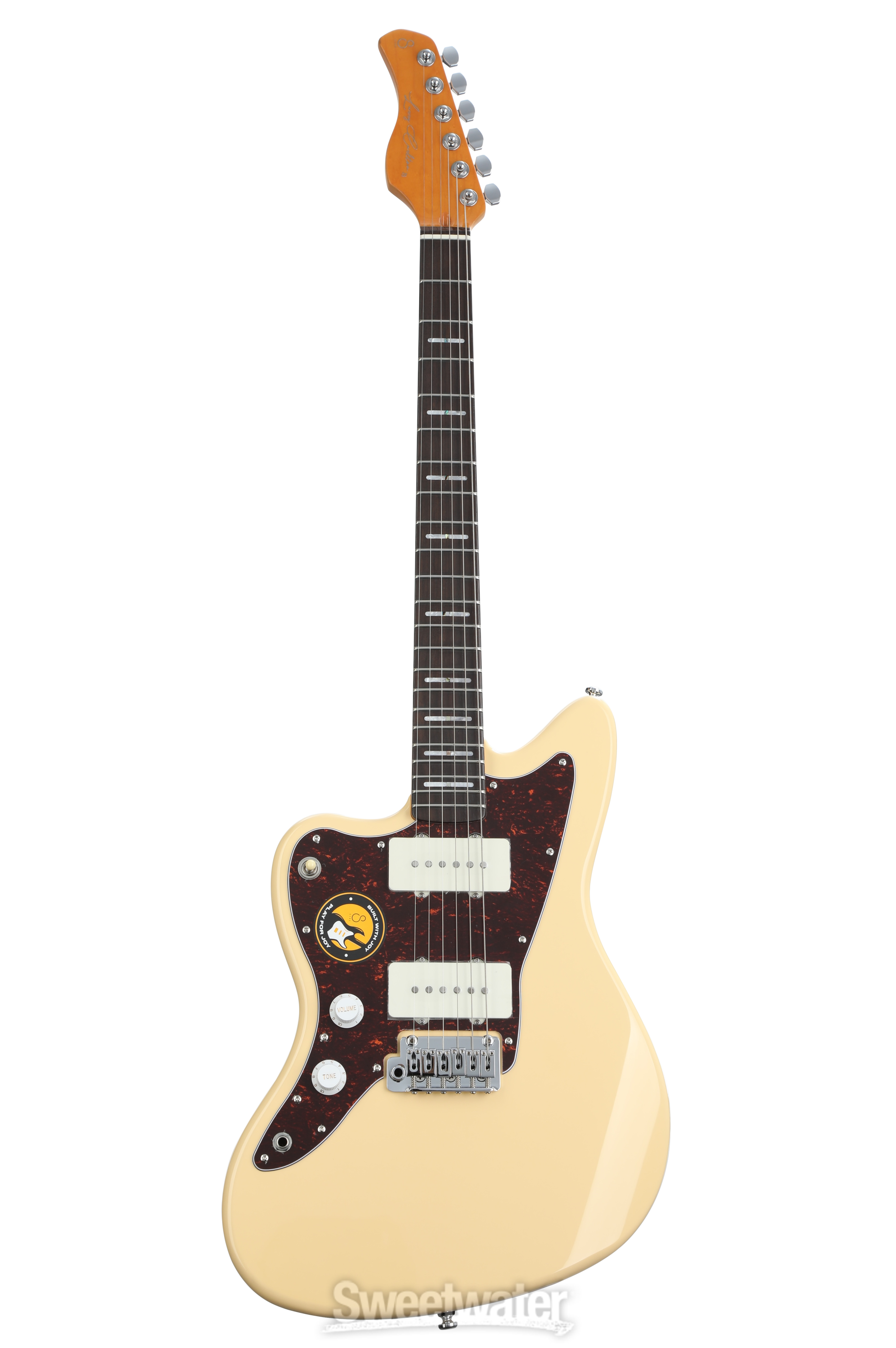 Sire Larry Carlton J3 Left-handed Electric Guitar - Vintage White ...