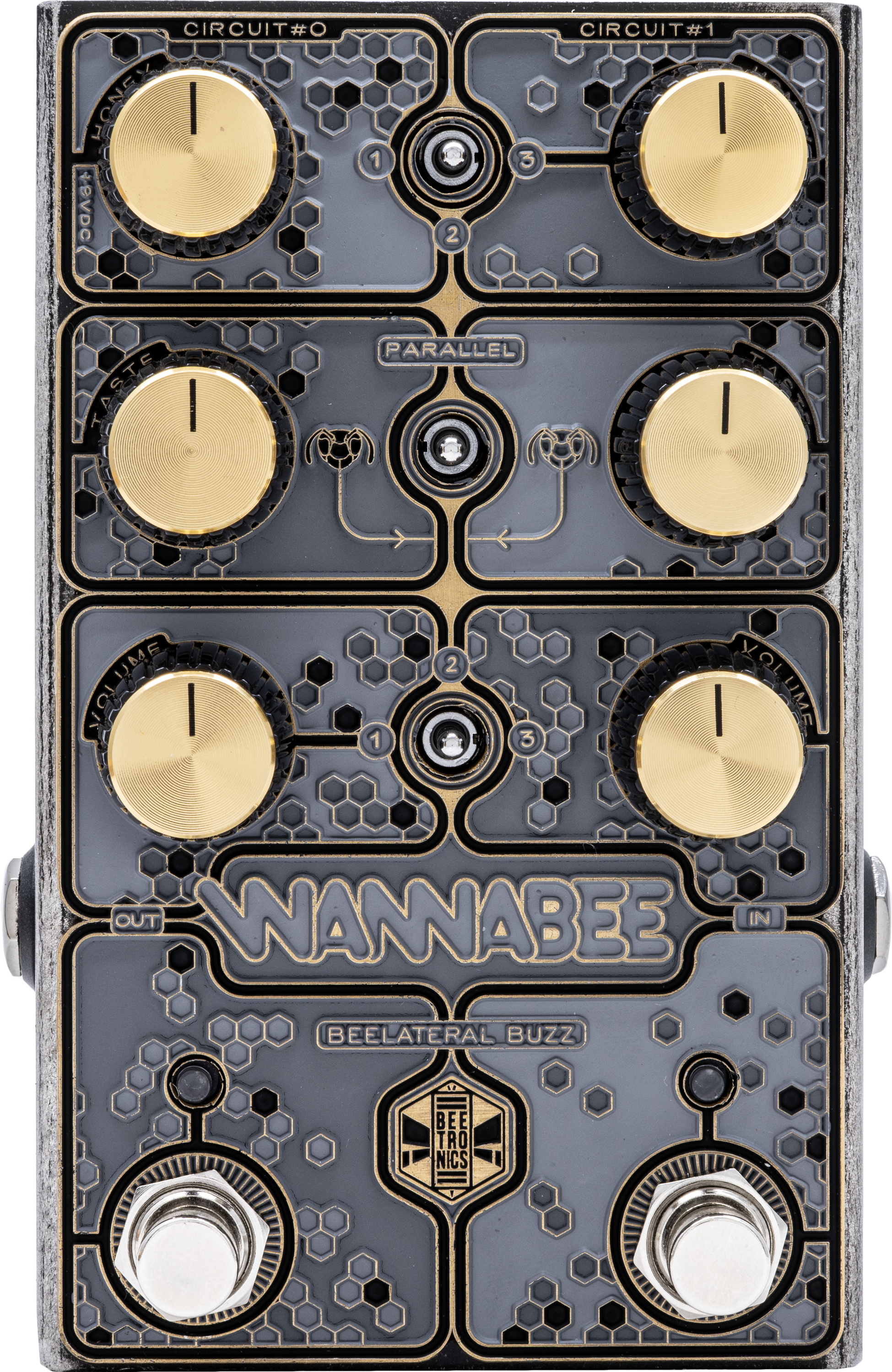 Beetronics FX Wannabee "Beelateral Buzz" Overdrive Pedal - Beeyond ...