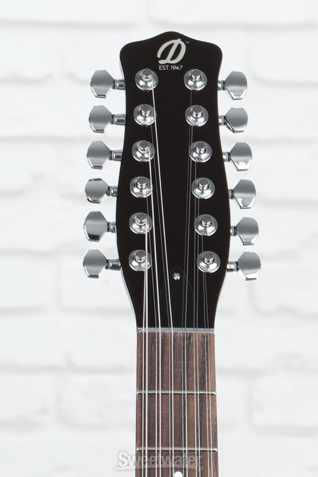 Danelectro Fifty Niner 12-string Semi-hollowbody Electric Guitar - Gold ...