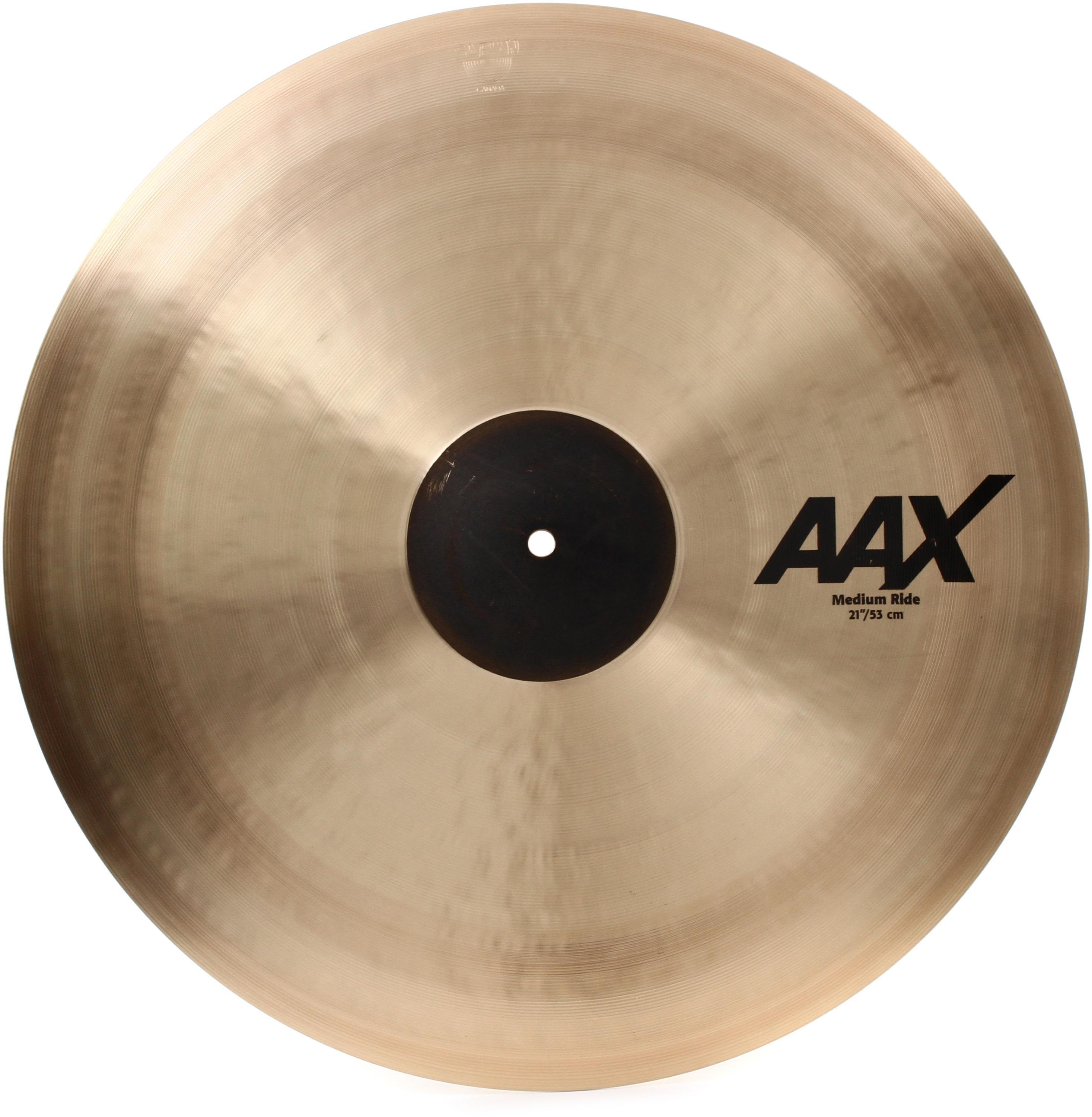 Sabian 21 inch AAX Medium Ride Cymbal | Sweetwater