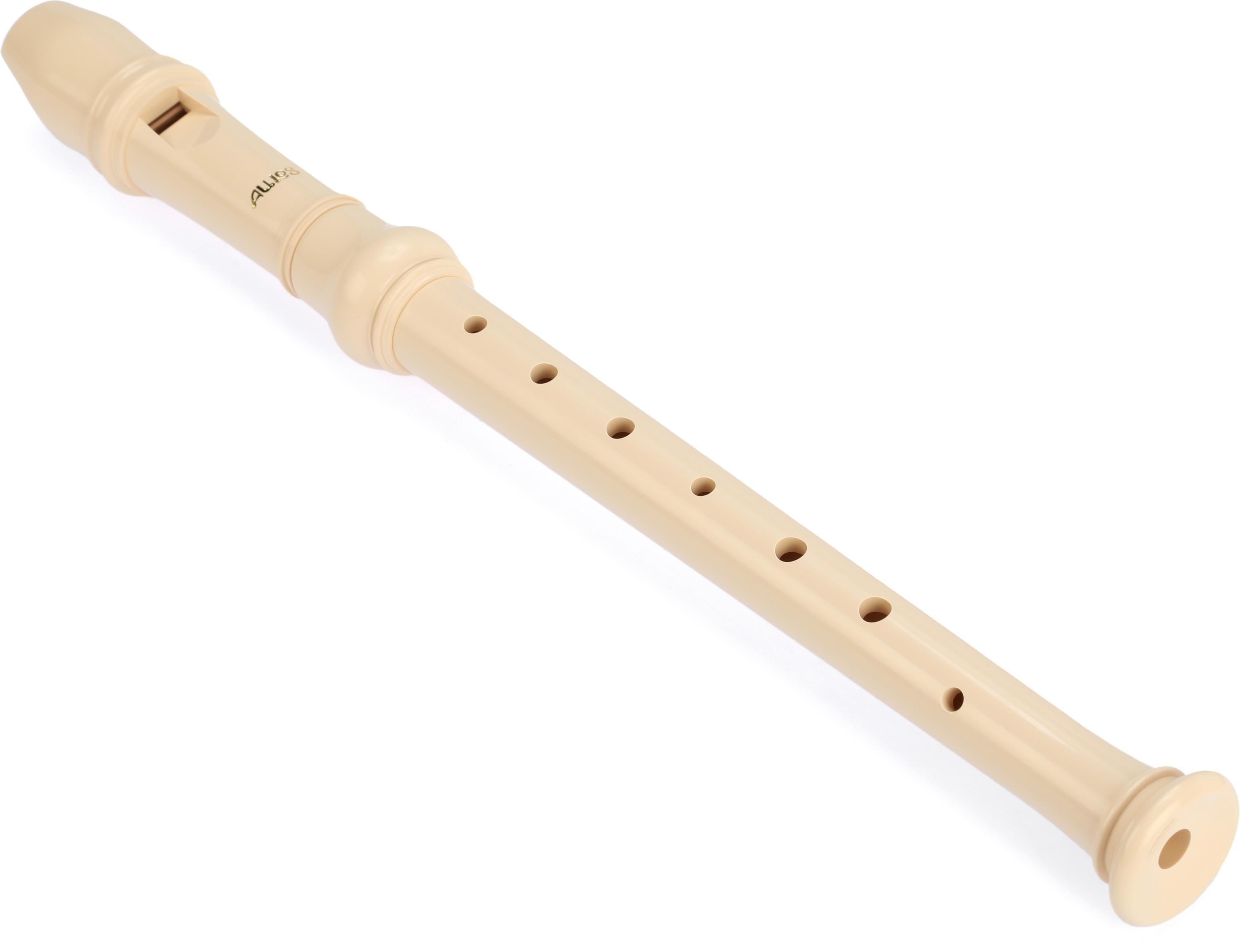 Aulos A203A 2-piece Soprano Recorder - Ivory | Sweetwater
