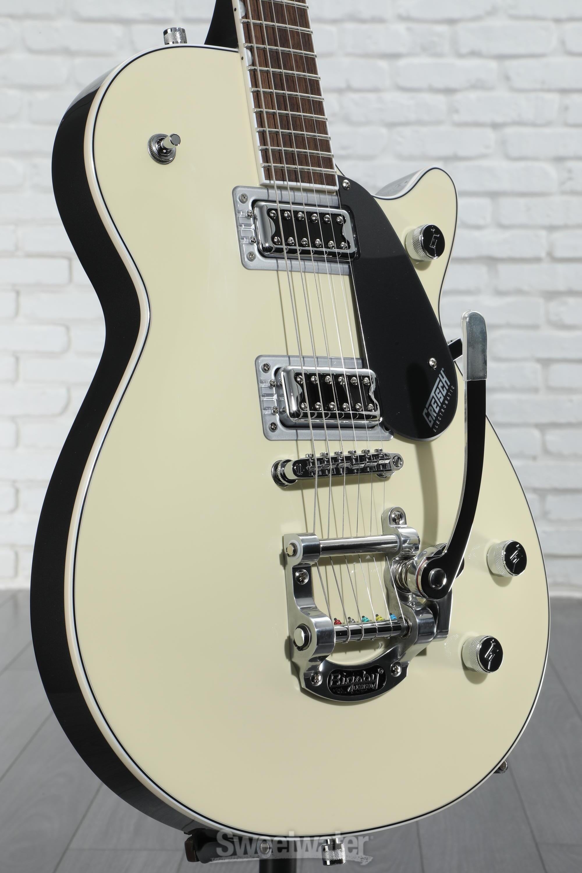 Gretsch G5230T Electromatic Jet Electric Guitar - Two-tone Vintage White/London Grey | Sweetwater