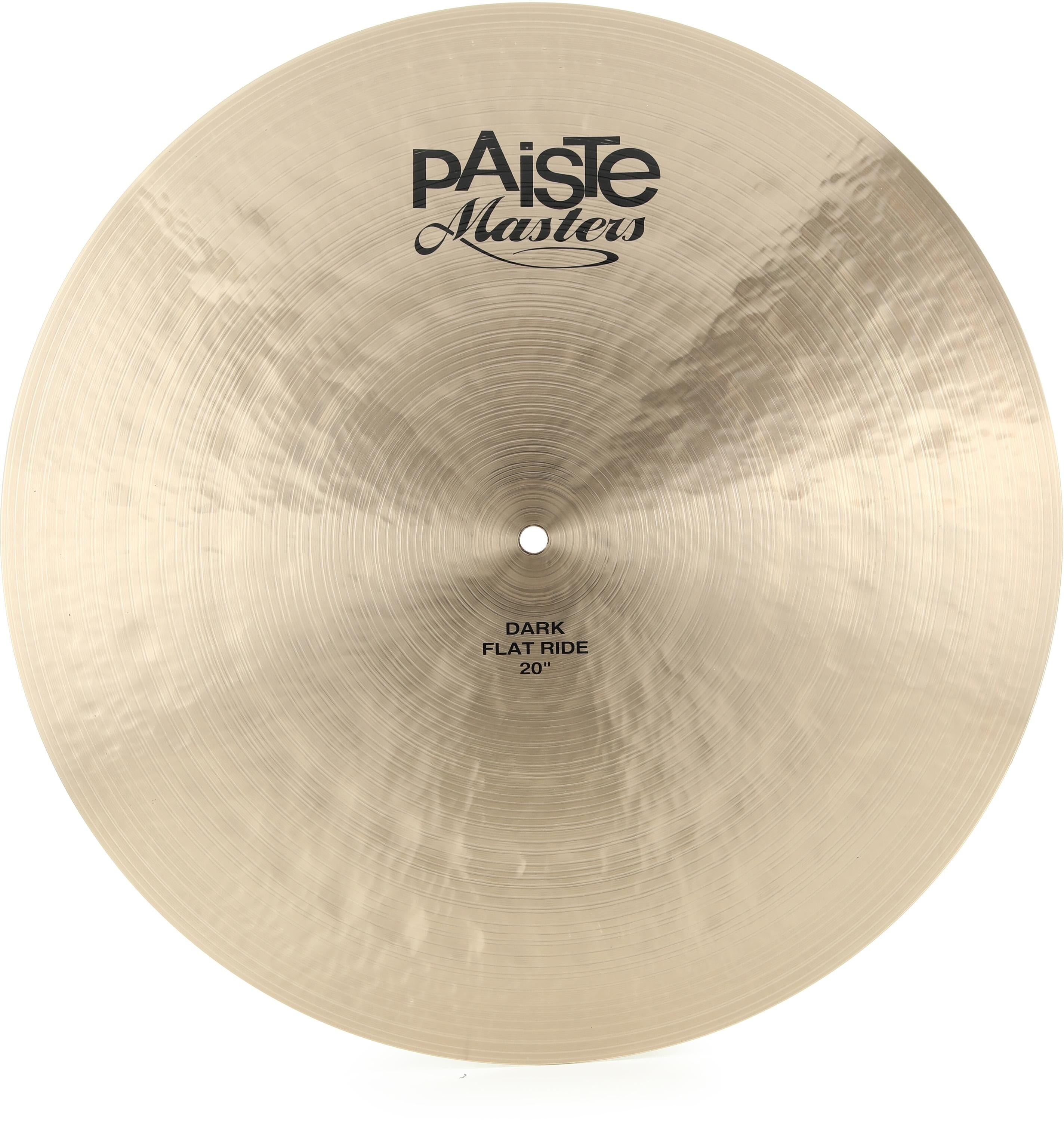 Paiste Masters Dark Flat Ride - 20-inch | Sweetwater