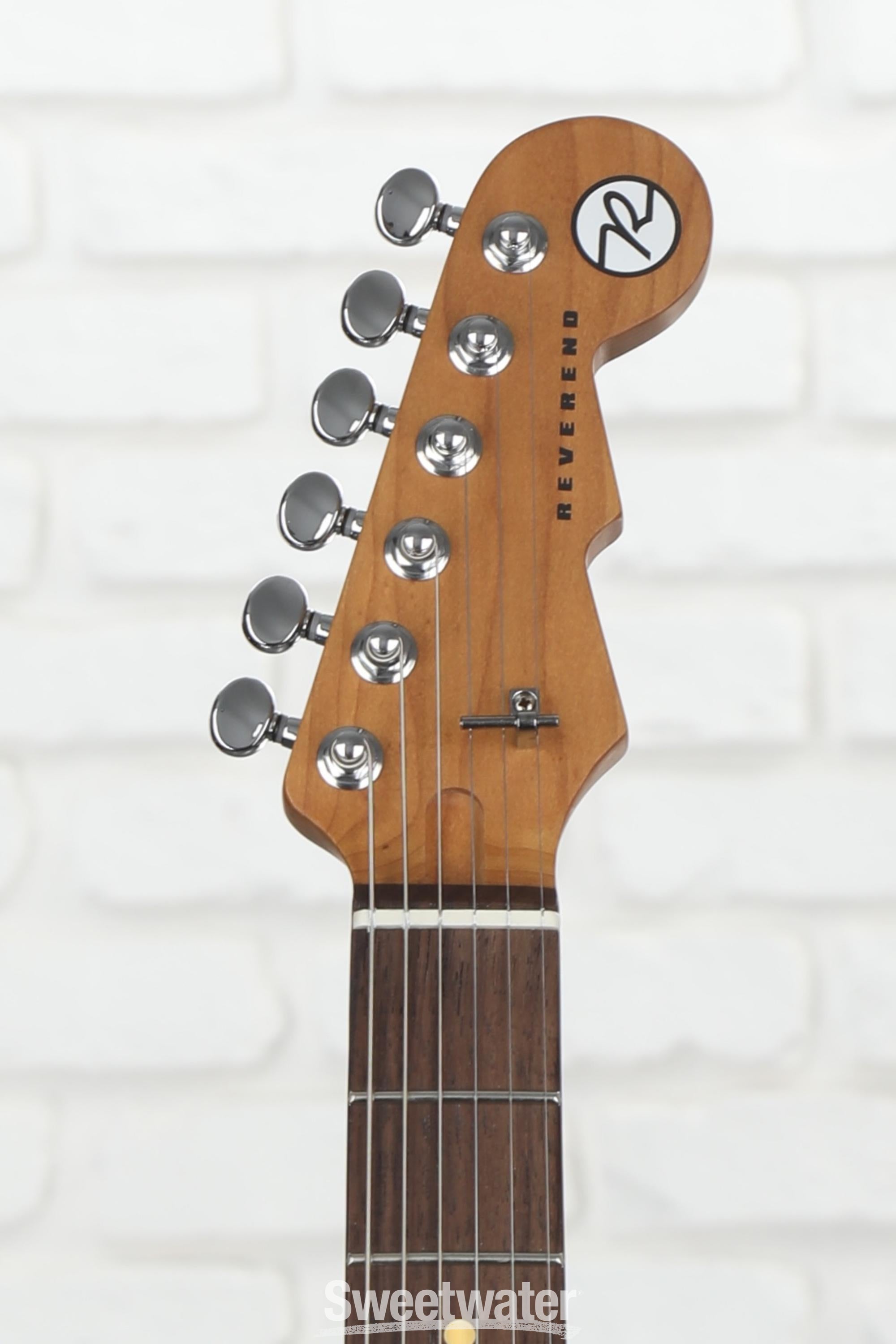 Reverend Charger 290 Solidbody Electric Guitar - Metallic Alpine ...