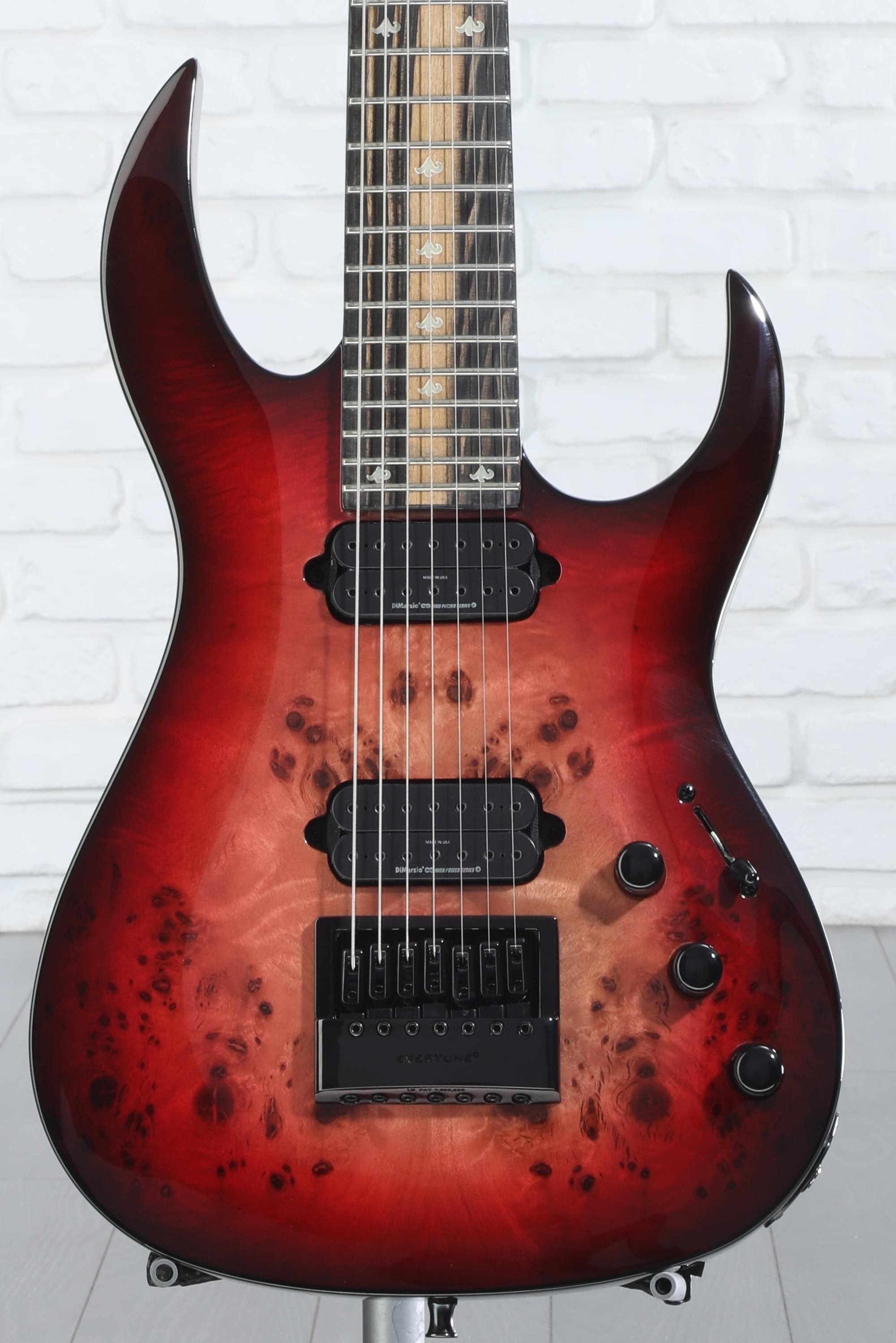 B.C. Rich Shredzilla Prophecy 7 Archtop 7-string Electric Guitar with ...