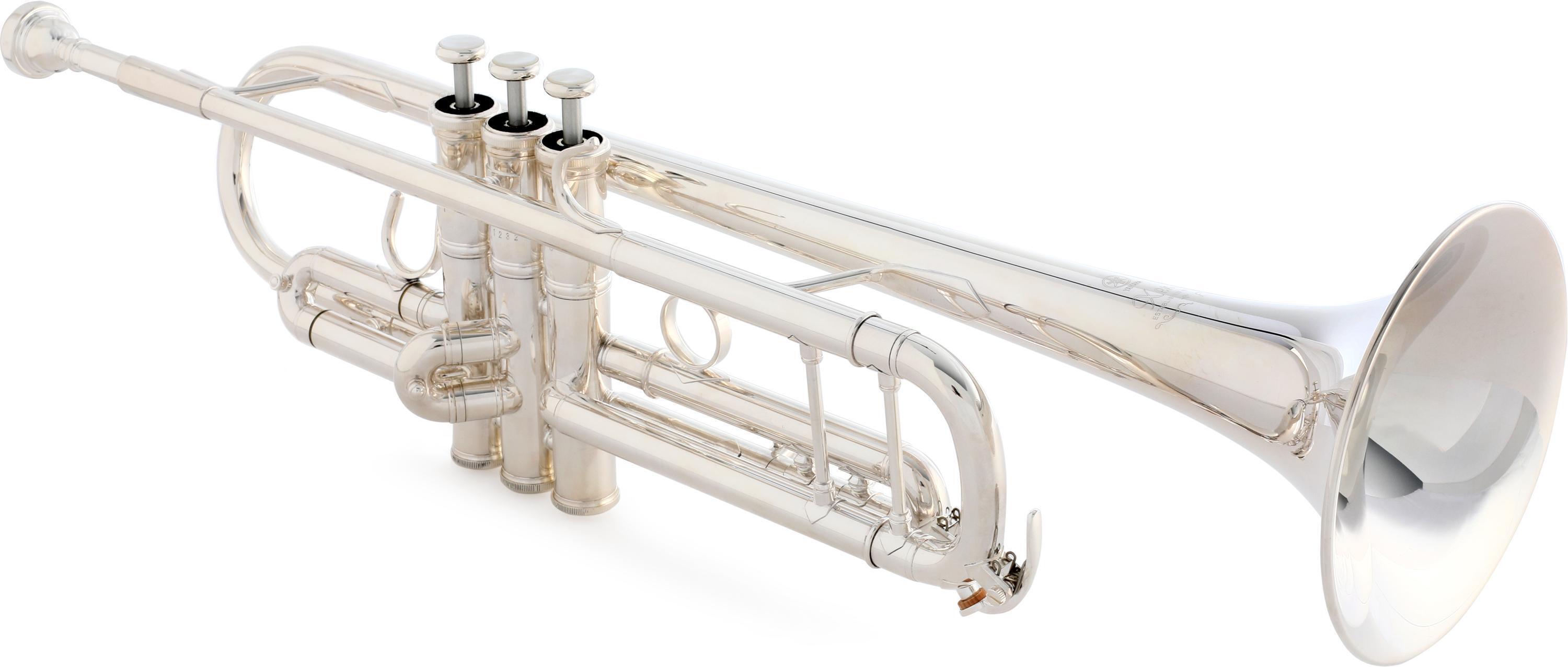 Yamaha YTR-8335IIS Xeno Professional Bb Trumpet - Silver Plated ...