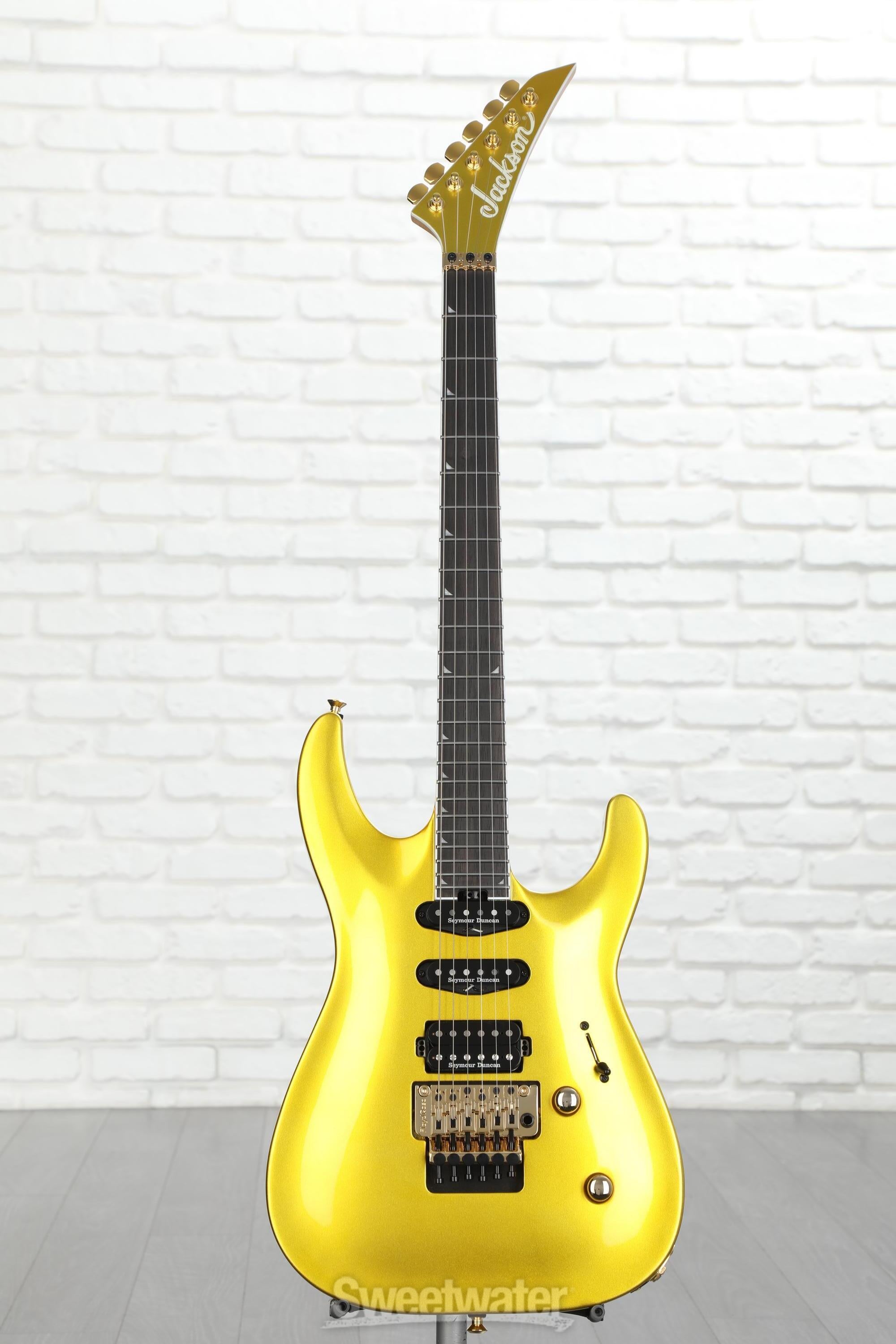 Jackson Pro Plus Series Soloist SLA3 Electric Guitar - Gold Bullion ...