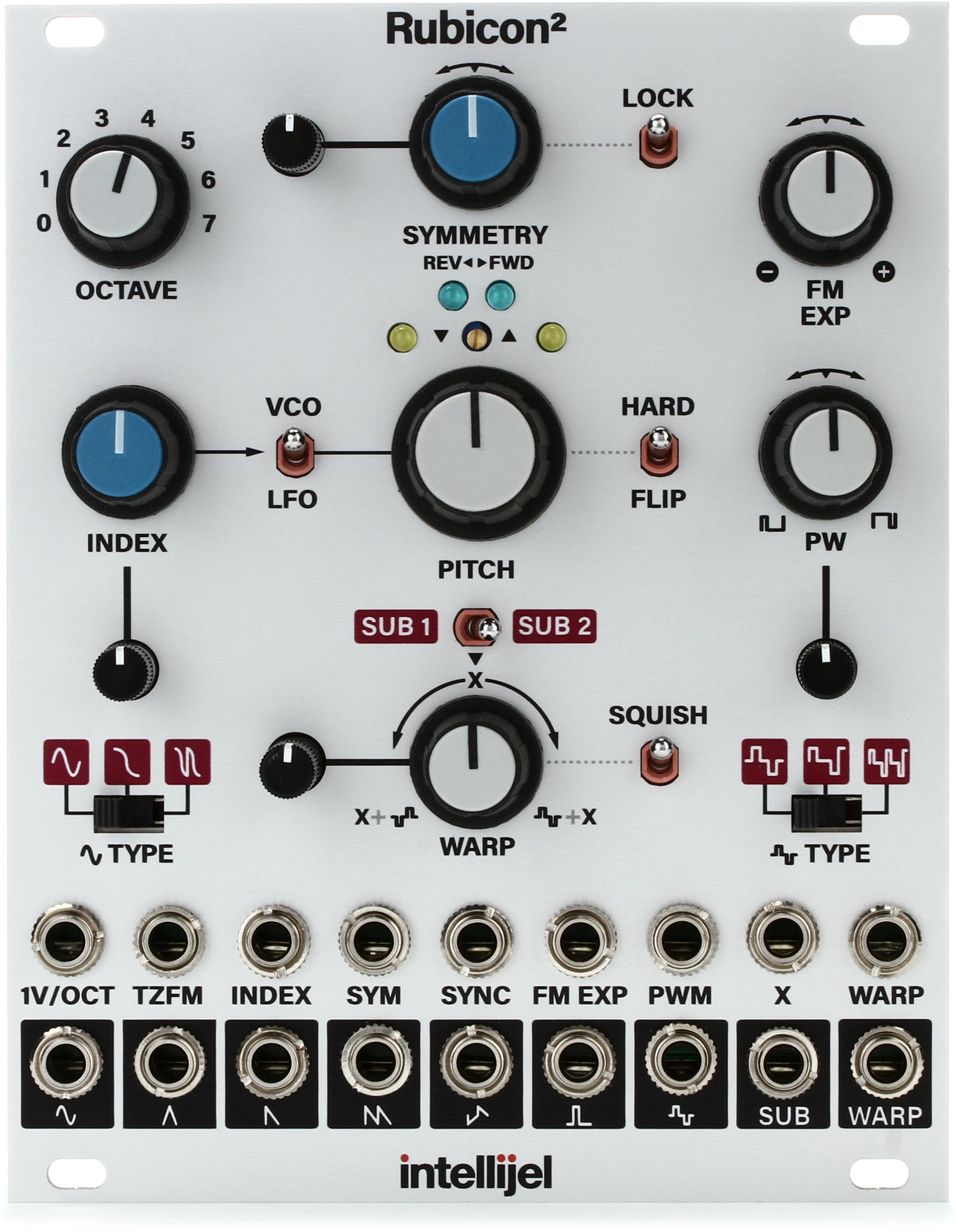 Intellijel Rubicon mk2 Analog Triangle Core Thru-Zero FM VCO | Sweetwater