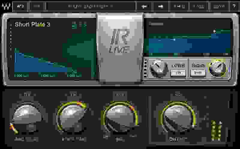 Waves IR-Live Convolution Reverb Plug-in | Sweetwater