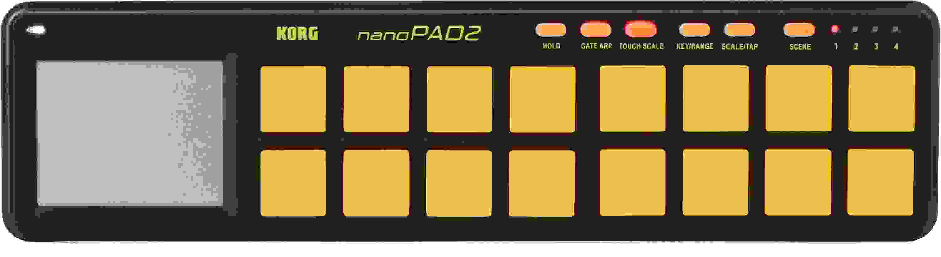 Korg nanoPAD2 - Orange/Green Limited Edition | Sweetwater