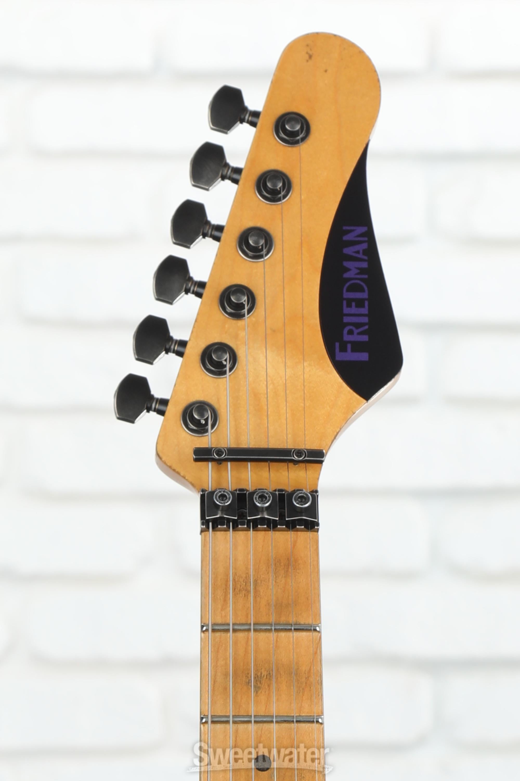 Friedman Cali Aged Electric Guitar - Purple Metallic with Maple ...
