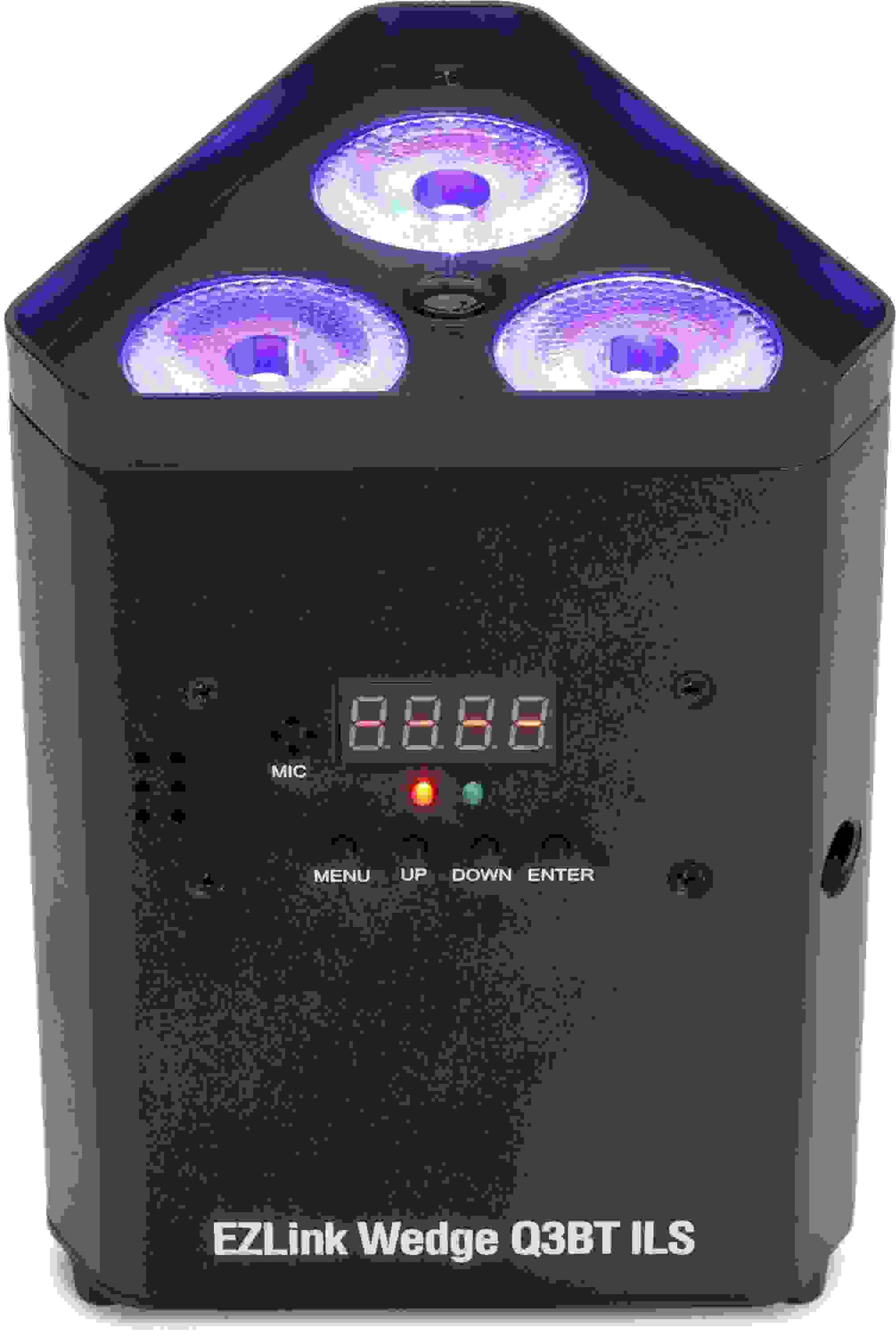 Chauvet DJ EZlink Wedge Q3BT ILS Wash Light | Sweetwater