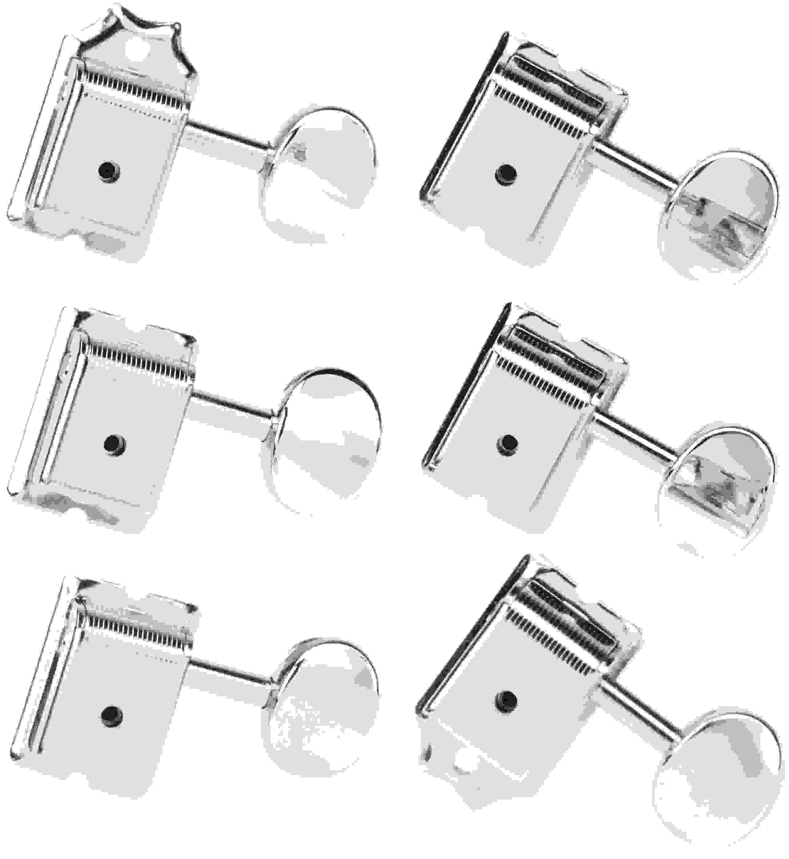 Gotoh SD91-05M HAP-M Locking Tuners - 6 In-line Right-handed, Nickel | Sweetwater