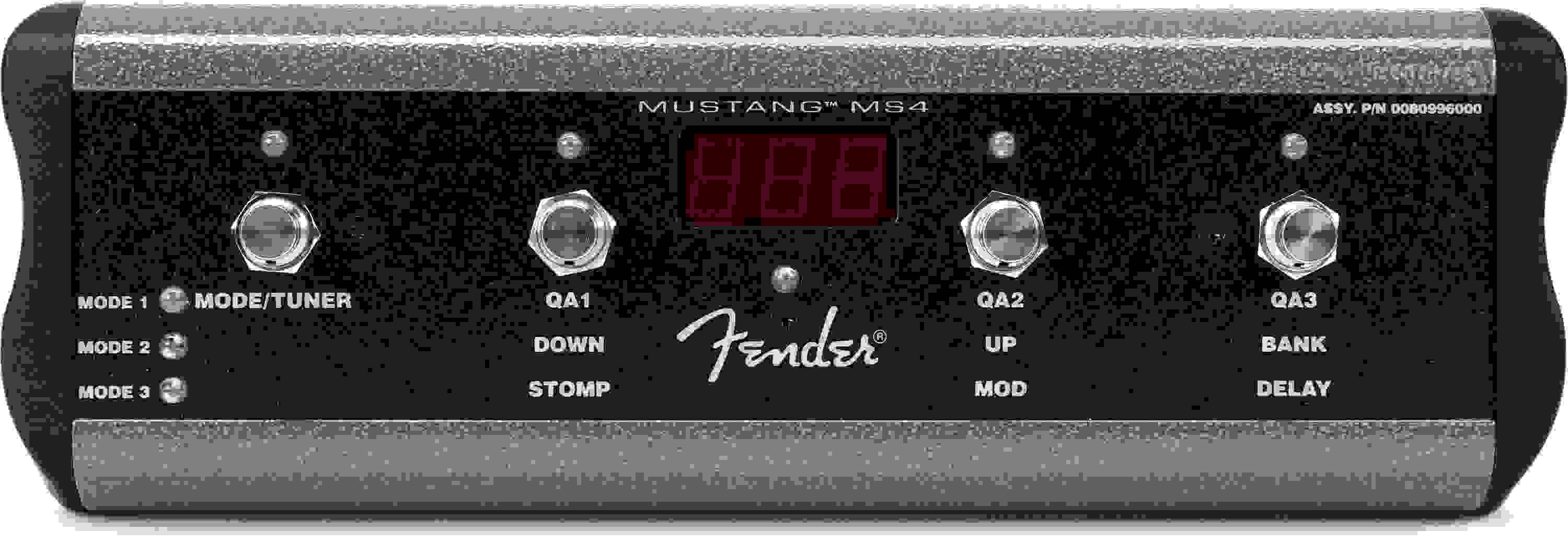 Fender Mustang MS4 4-button Footswitch | Sweetwater