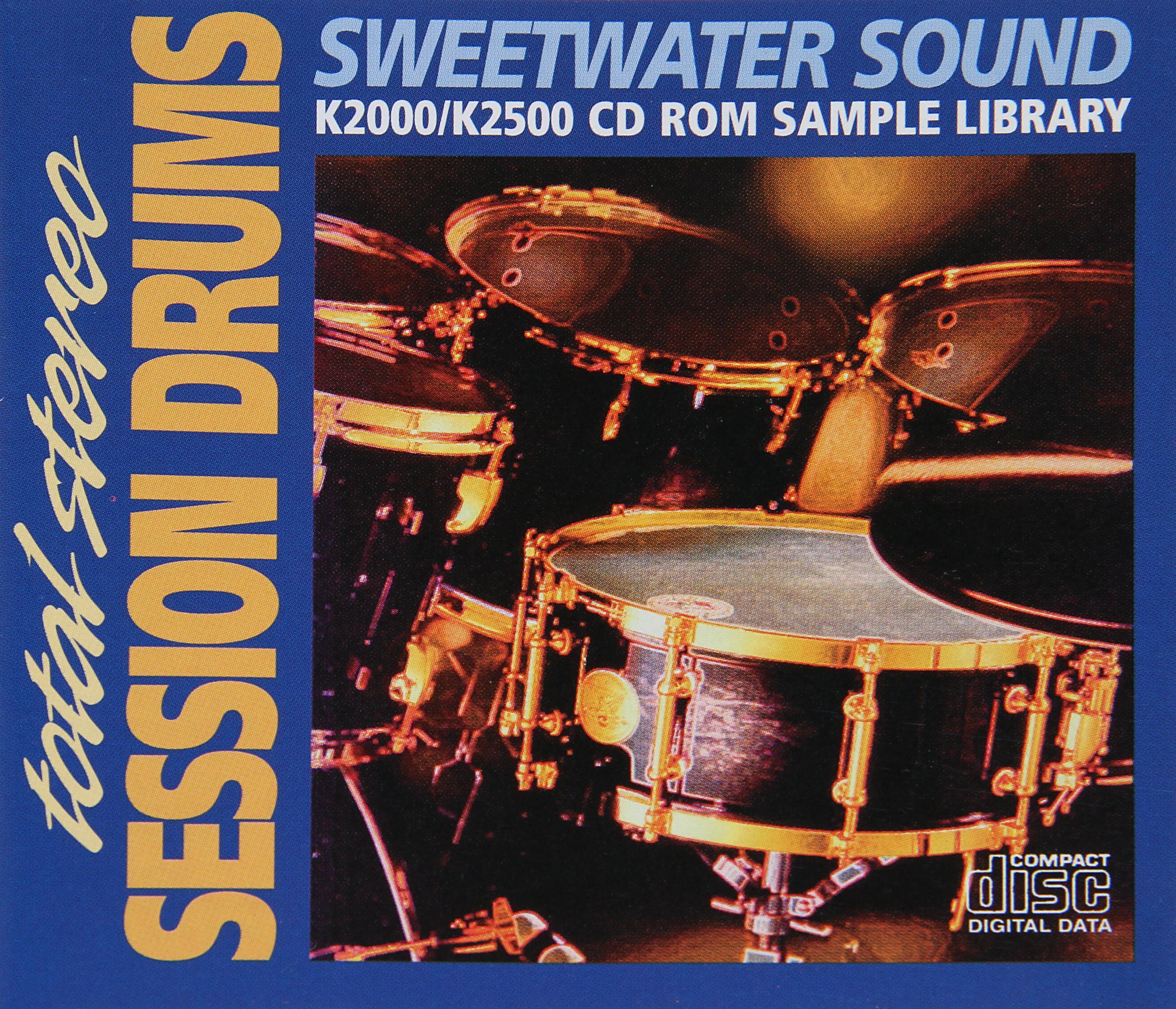 Sweetwater Total Stereo Session Drums CD-ROM Sample Library for ...