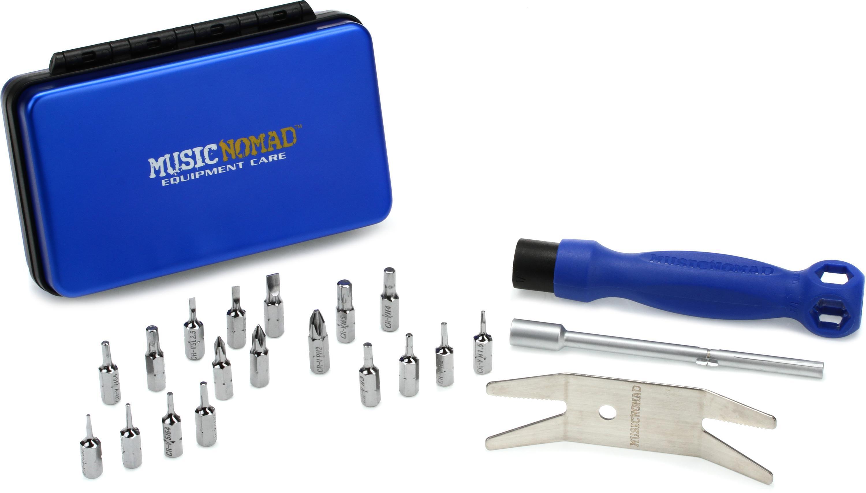 MusicNomad Premium Guitar Tech Screwdriver and Wrench Set | Sweetwater