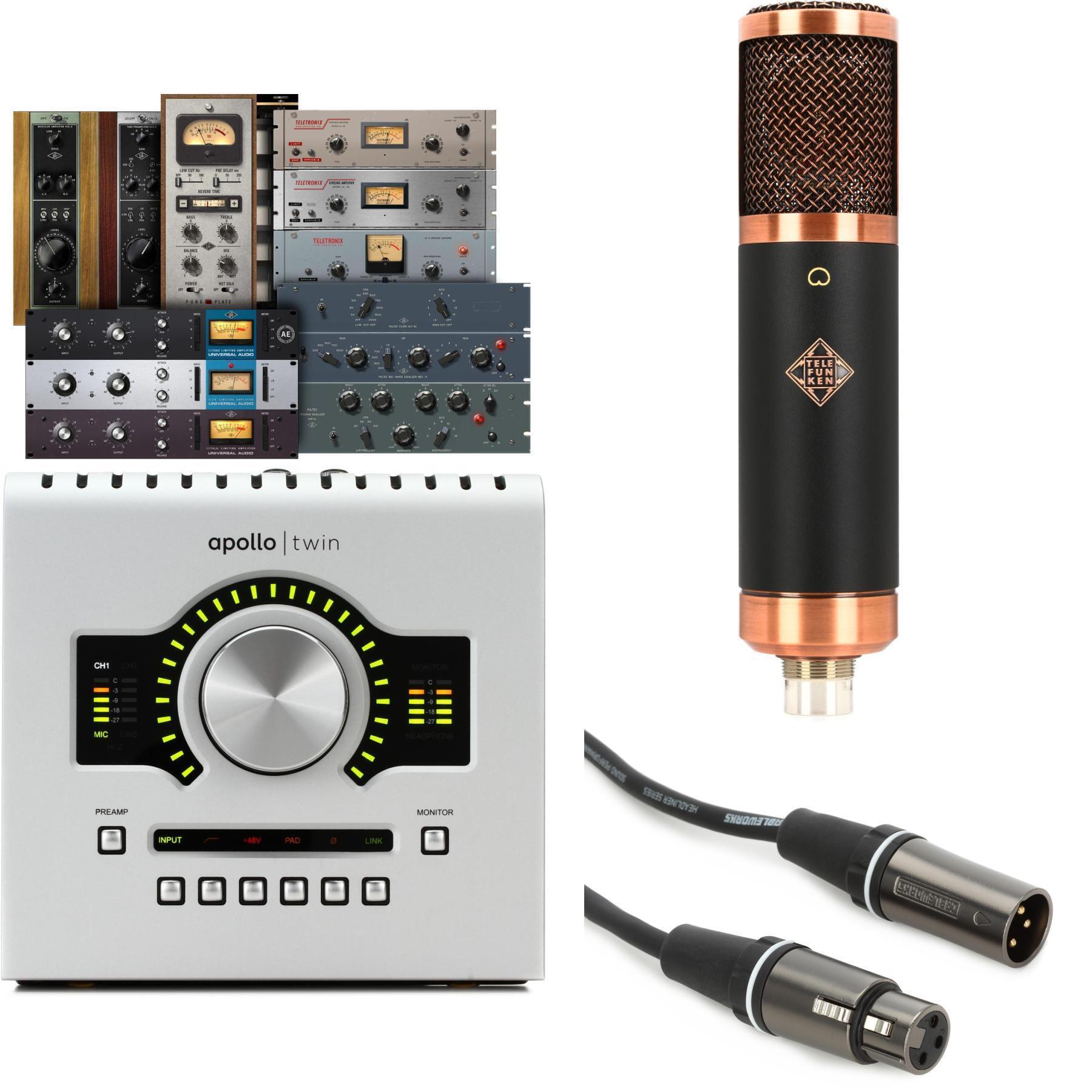 Universal Audio Apollo Twin USB DUO Heritage Edition 10x6 USB Audio ...