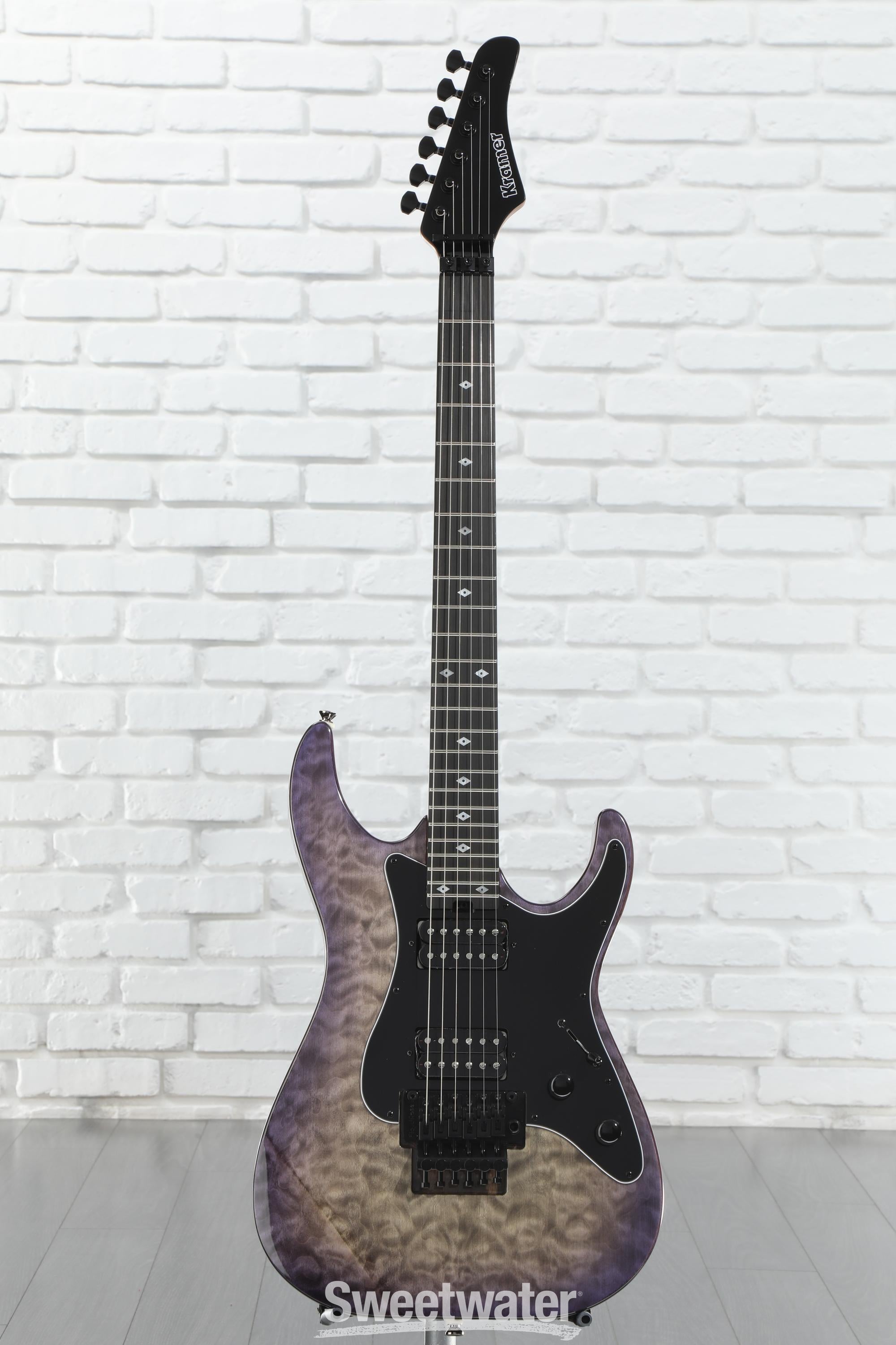 Kramer Volante Quilt HHFR Electric Guitar - Ultraviolet Burst | Sweetwater