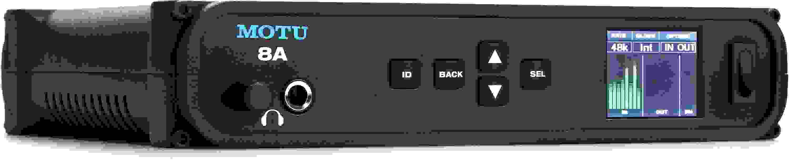 MOTU 8A 16x18 Thunderbolt / USB 3.0 Audio Interface with AVB | Sweetwater