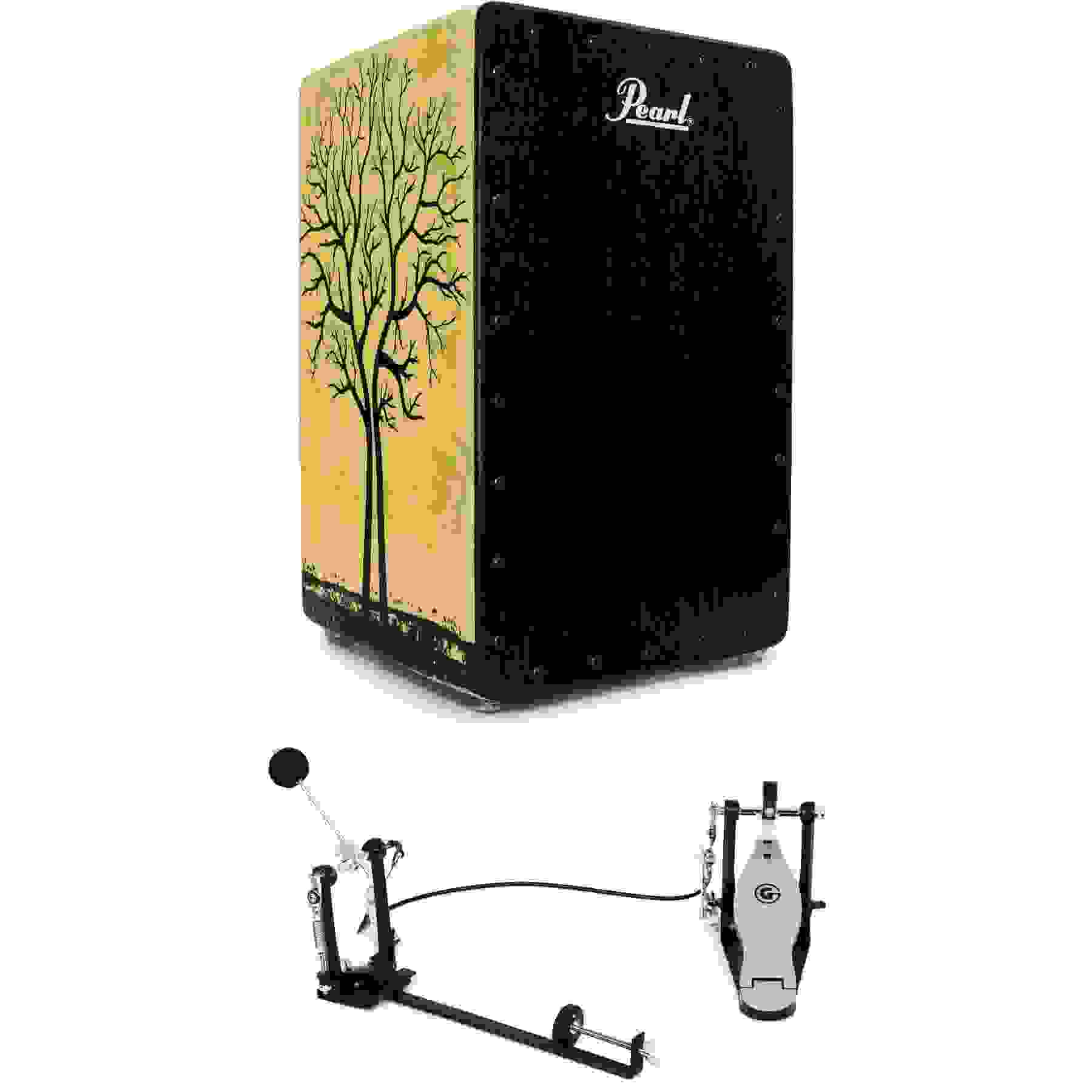 Pearl Primero Cajon with Pedal - Tree of Life | Sweetwater