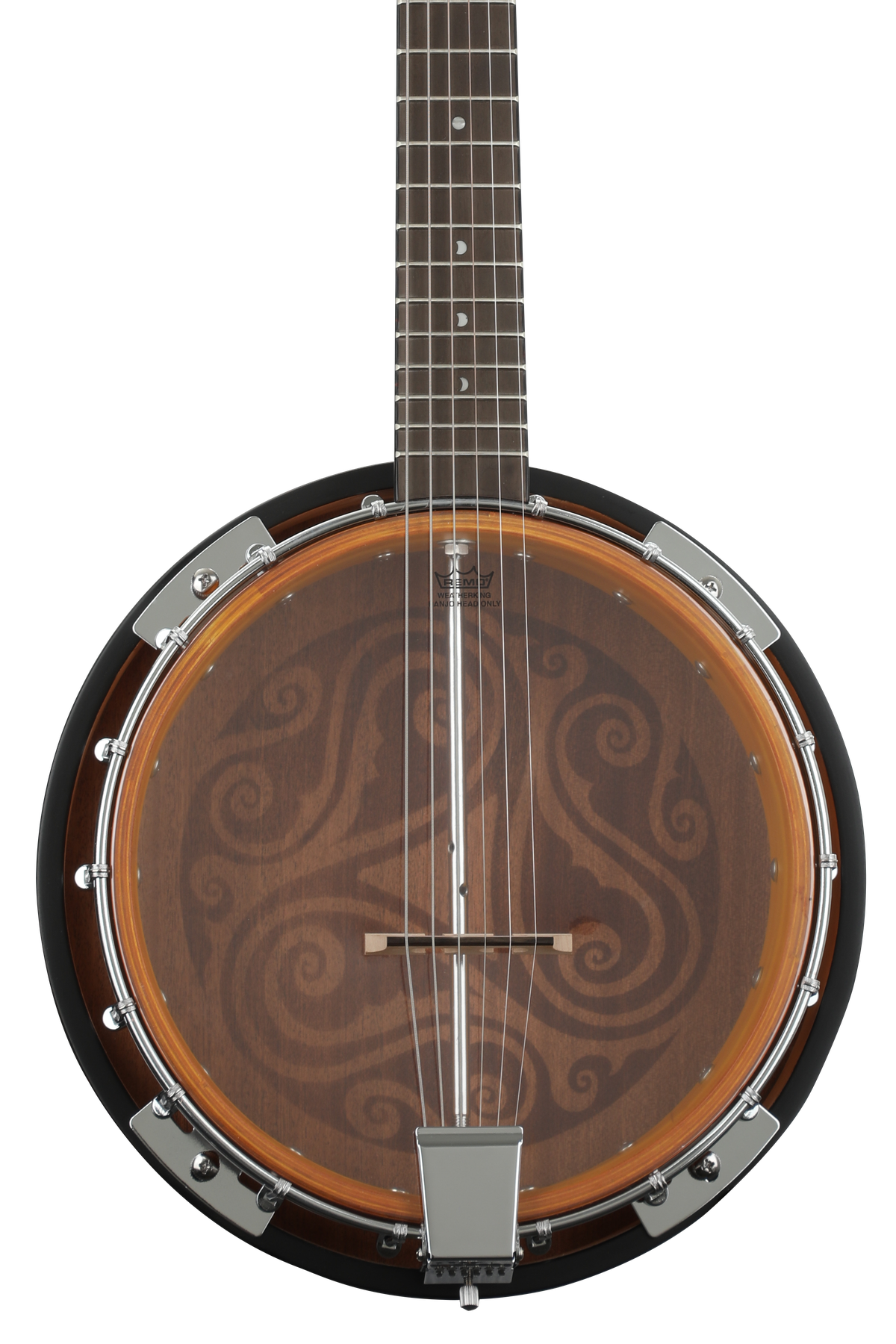 Luna Celtic 6-string Banjo - Tobacco Burst | Sweetwater