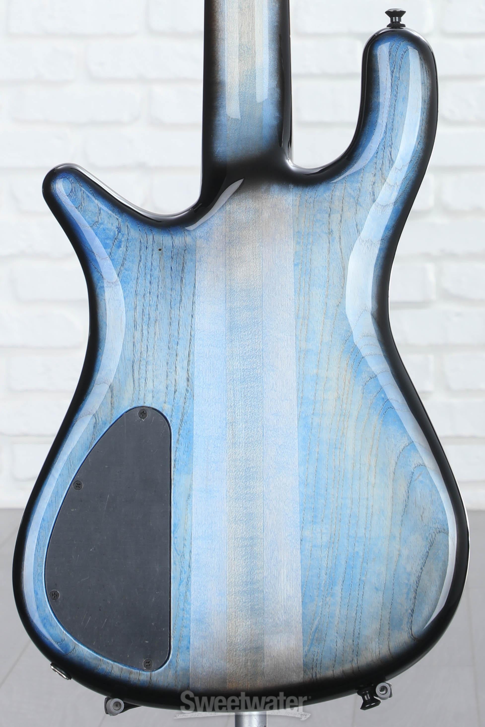 Spector USA NS-5XL Bass Guitar - Faded Blue Blackburst | Sweetwater