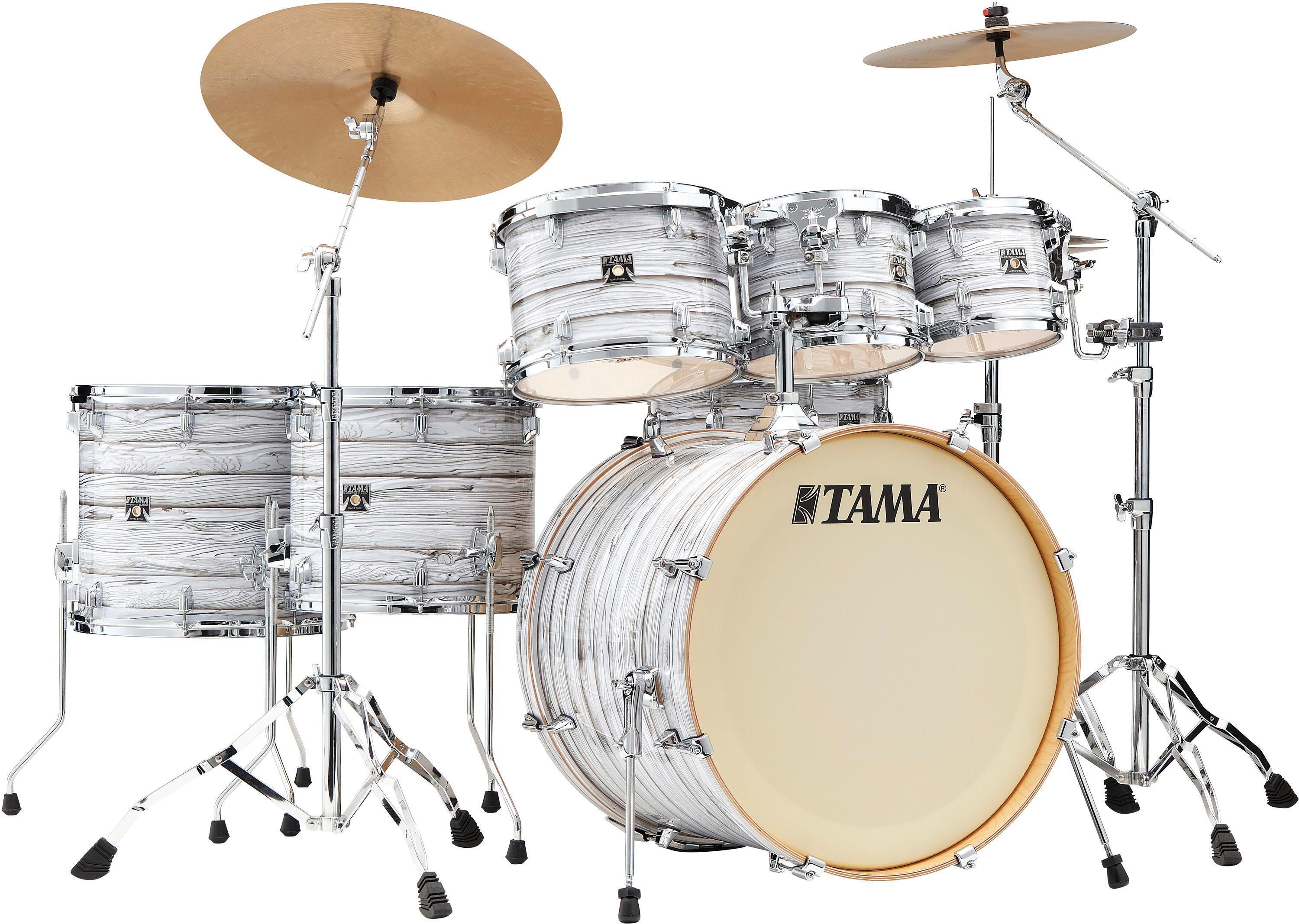 Tama Superstar Classic 7-piece Shell Pack with Snare Drum - Ice Ash ...