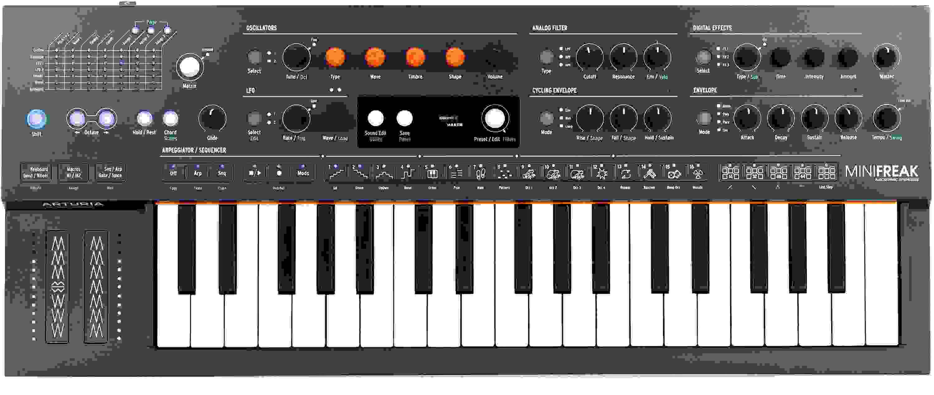 Arturia MiniFreak 37-key Hybrid Synthesizer | Sweetwater