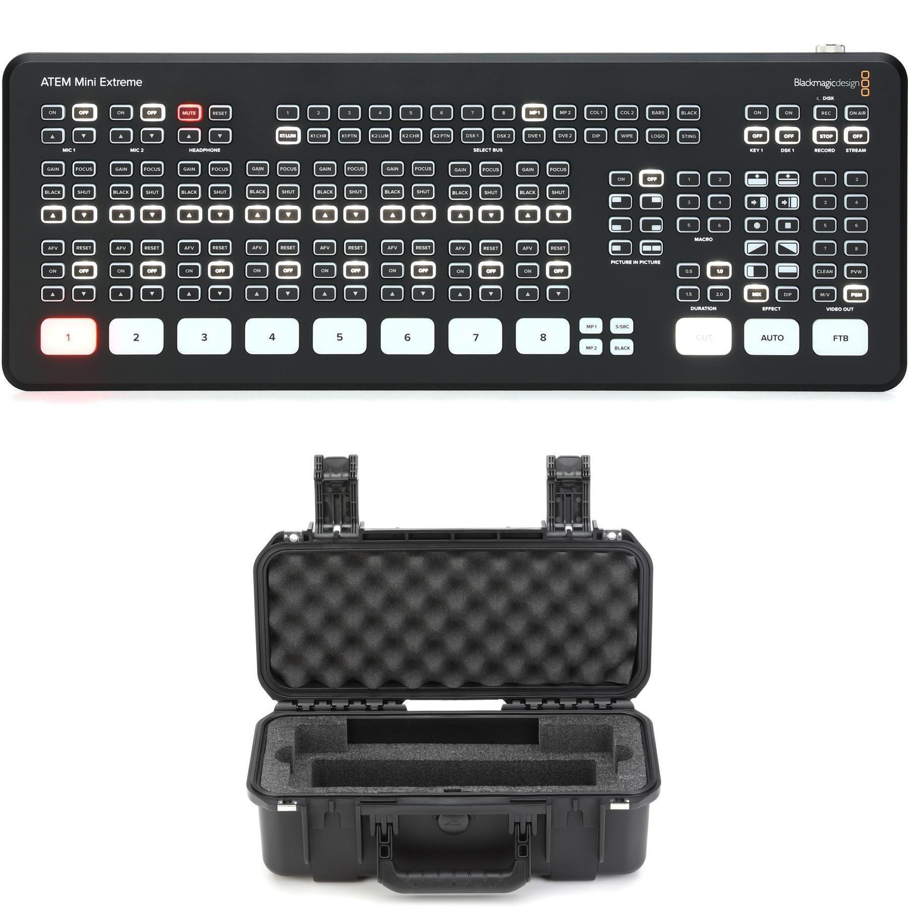 Blackmagic Design ATEM Mini Extreme Broadcast/Streaming Switcher with ...