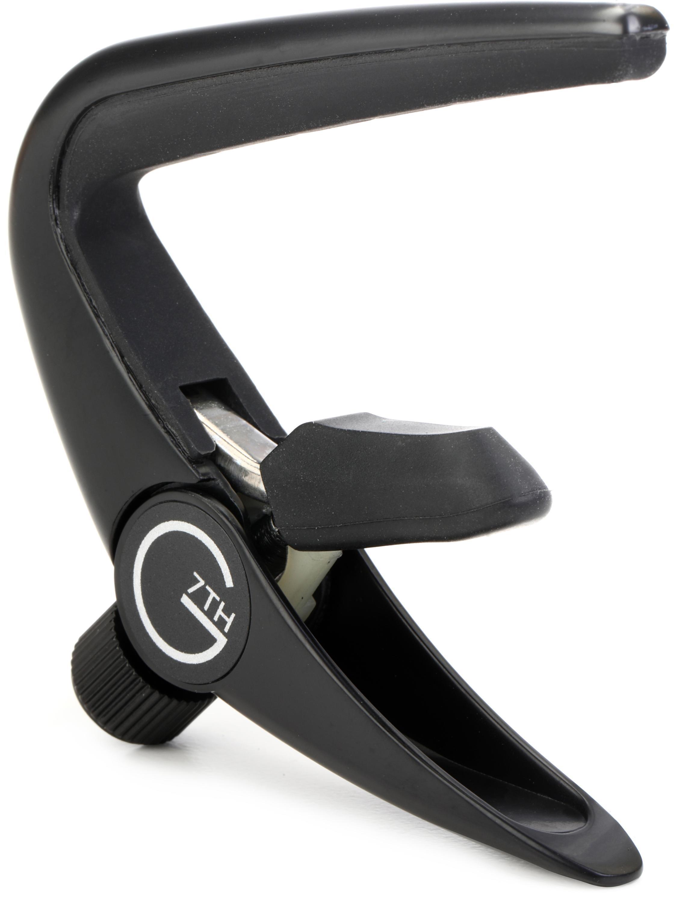 G7th Newport Steel String Guitar Capo - Black | Sweetwater