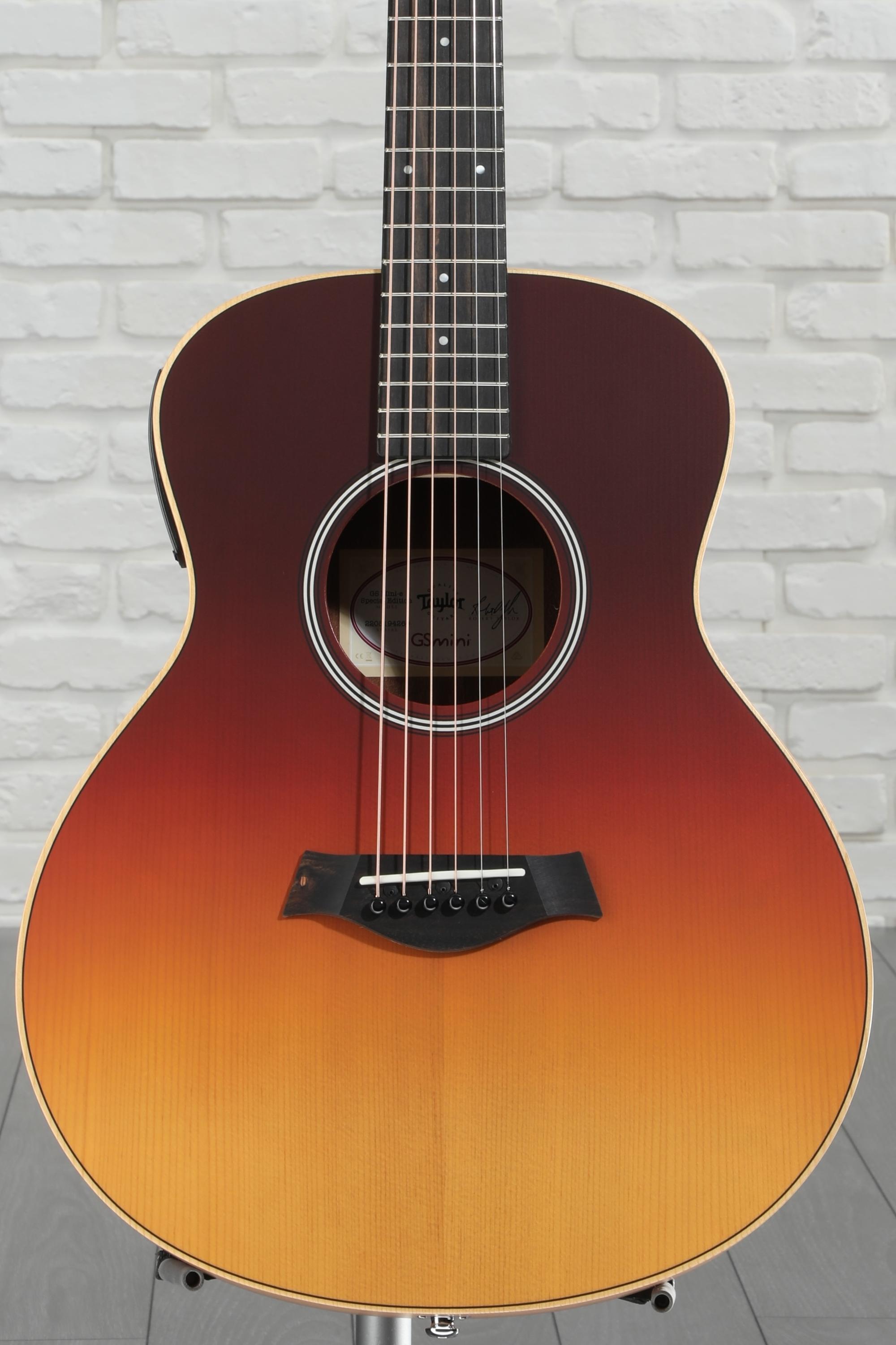 Taylor GS Mini-e Special Edition Acoustic-electric Guitar - Sunset Fade ...