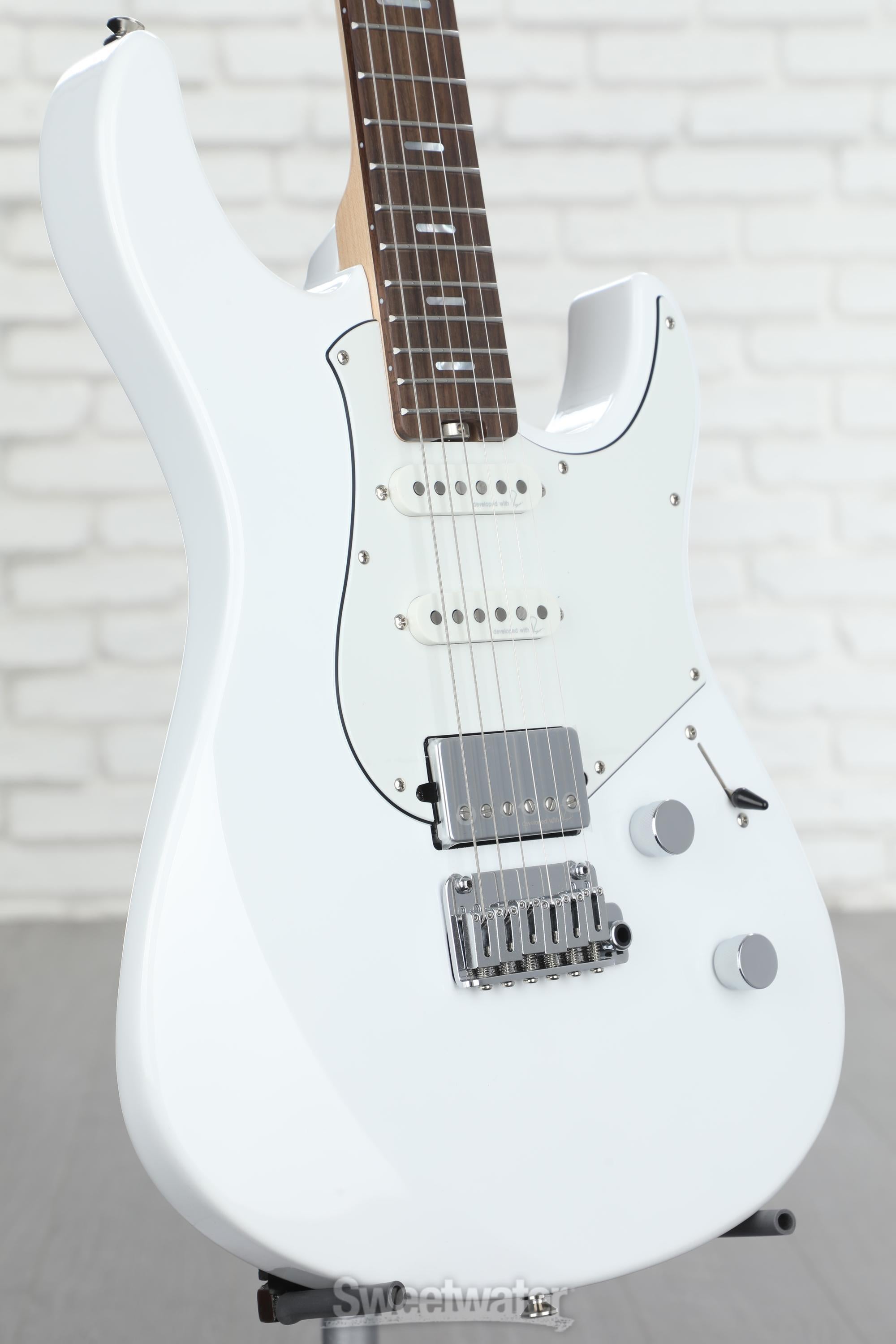 Yamaha PACS+12 Pacifica Standard Plus Electric Guitar - Shell White ...