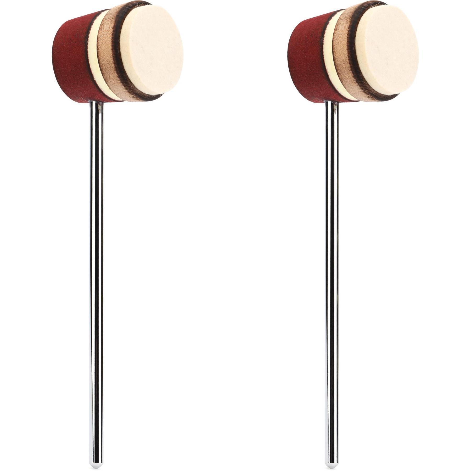 Low Boy Felt Daddy Bass Drum Beater (2 Pack) - Lightweight, Classic ...