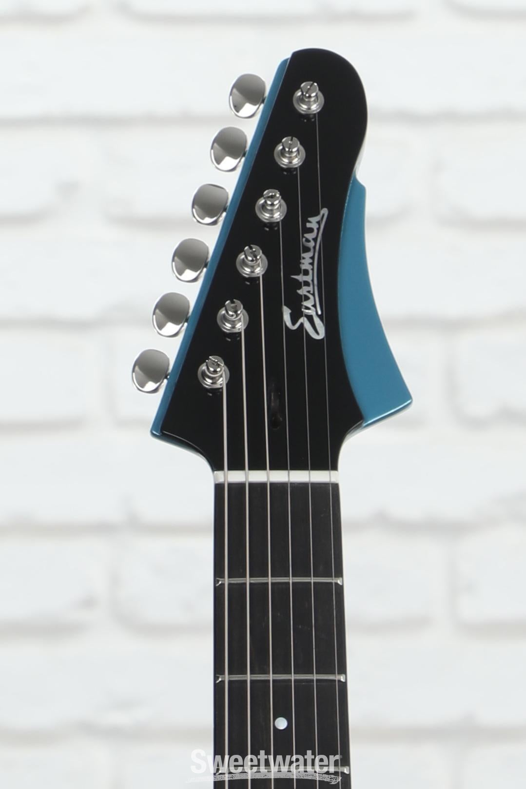 Eastman Guitars Juliet LA Electric Guitar - Celestine Blue | Sweetwater