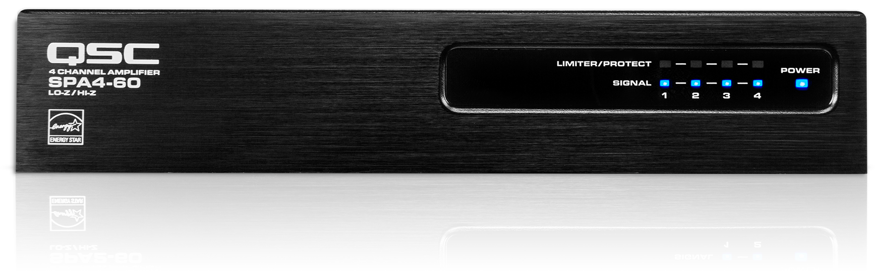 QSC SPA4-60 60W 4-Channel 70V Power Amplifier | Sweetwater